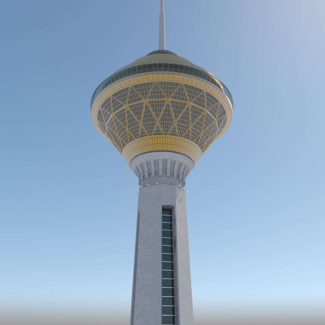 3D Borj-e Milad Tower Model - TurboSquid 1432279