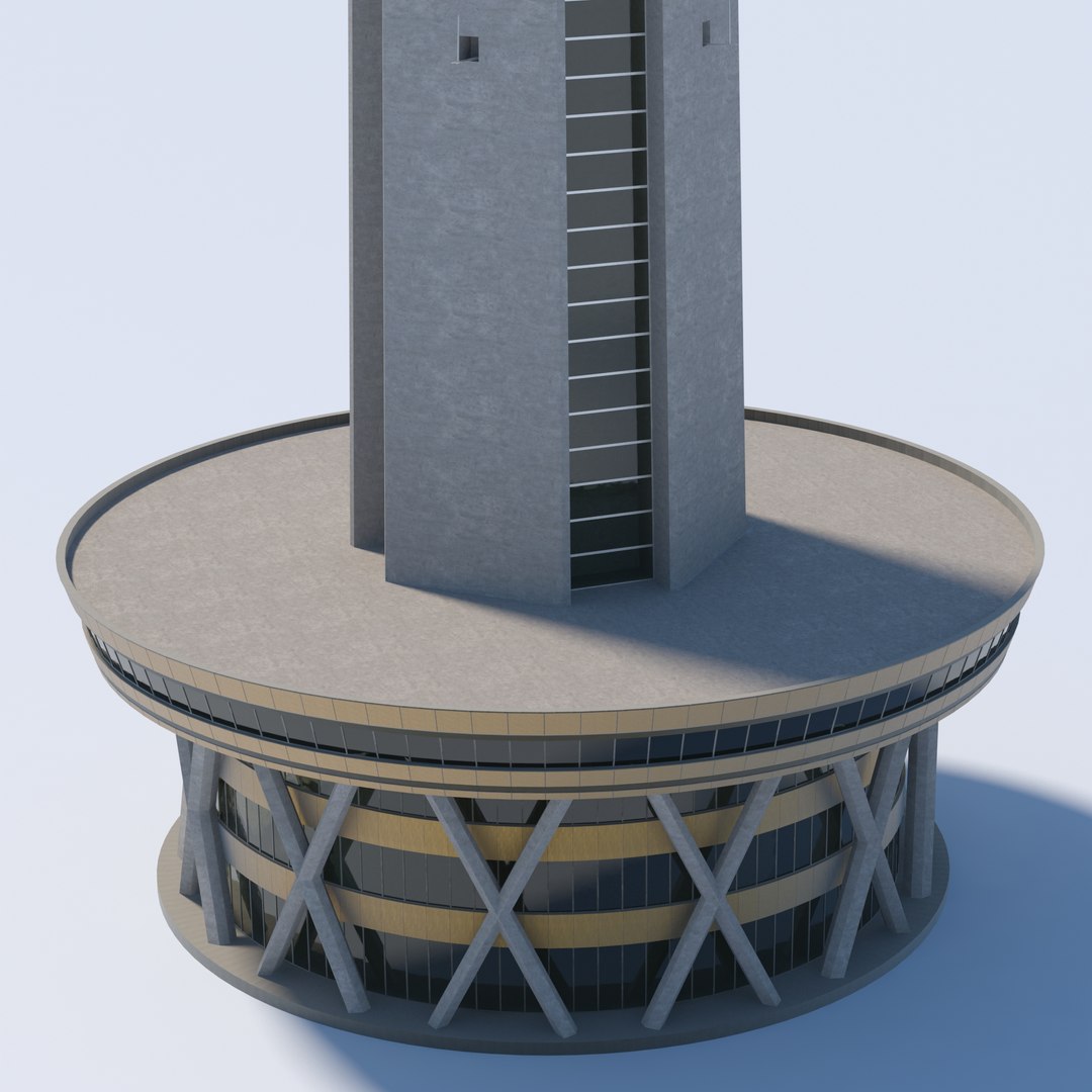 3D Borj-e Milad Tower Model - TurboSquid 1432279