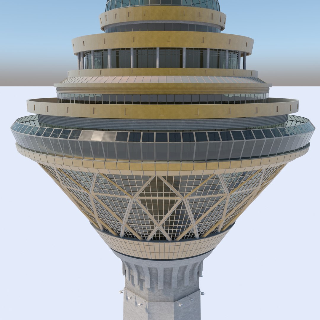 3D Borj-e Milad Tower Model - TurboSquid 1432279