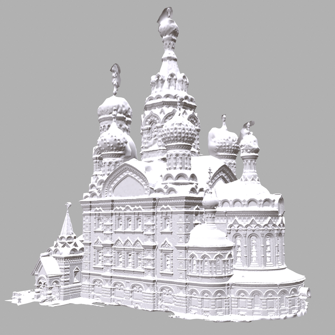 Church Of The Savior On Blood 3D Model - TurboSquid 1719091