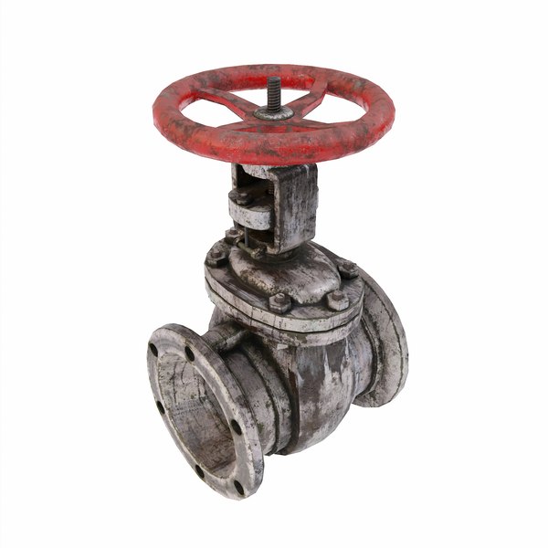 modelo 3d Modelo 3D de válvula de compuerta PBR - TurboSquid 2387298