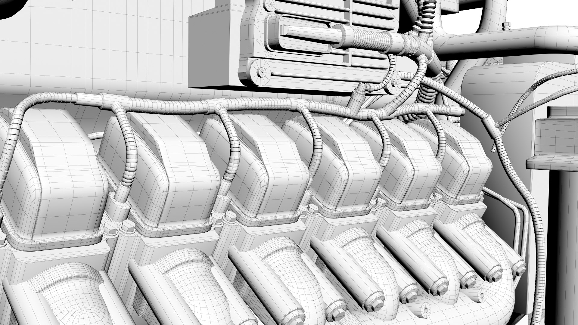 3D Engine Mtu M96 Model - TurboSquid 1471750