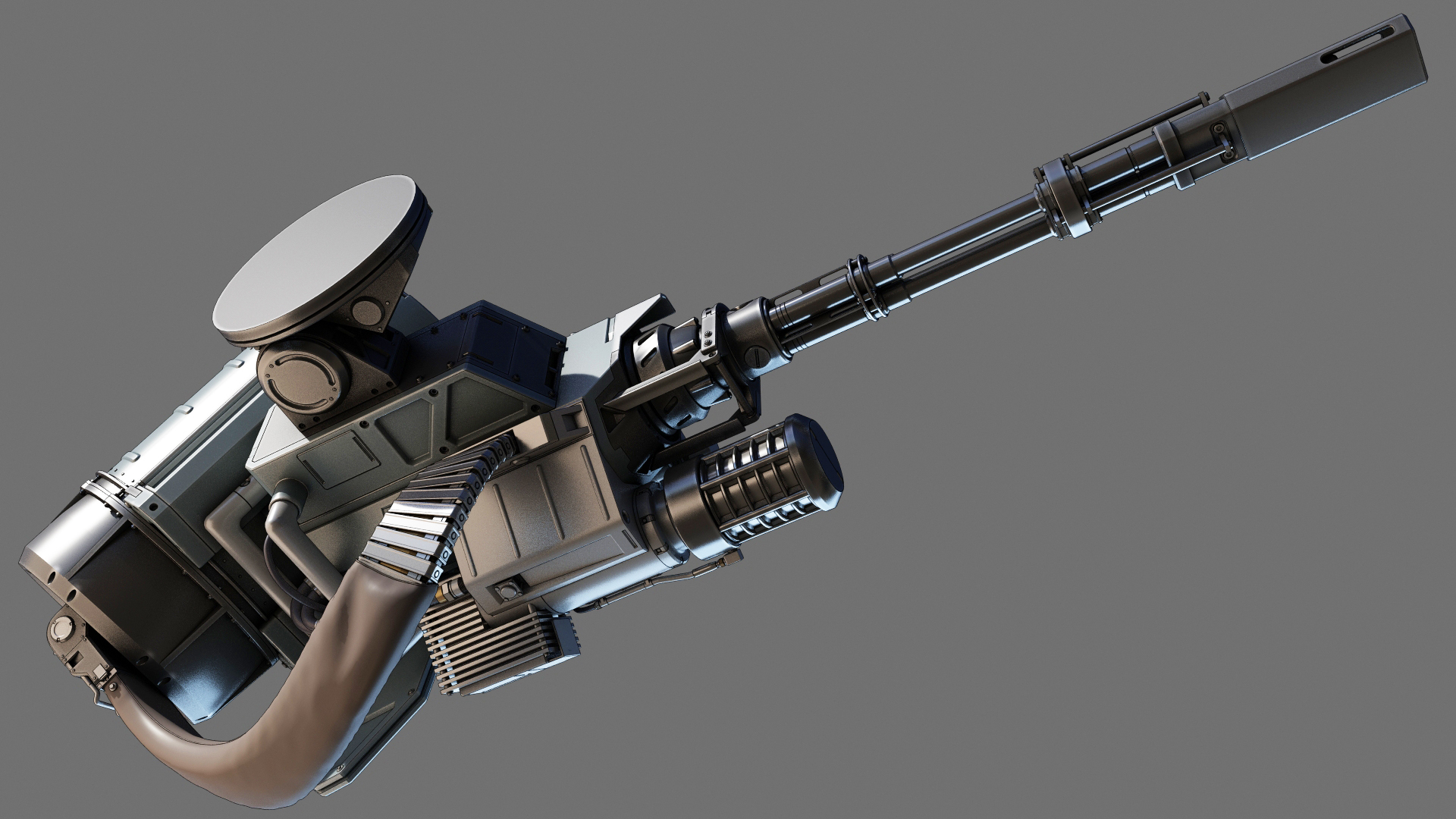 3d model gun