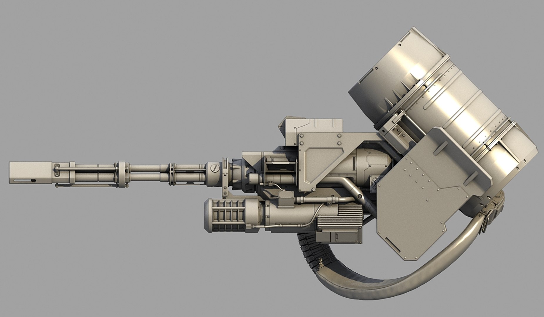 3d Model Gun