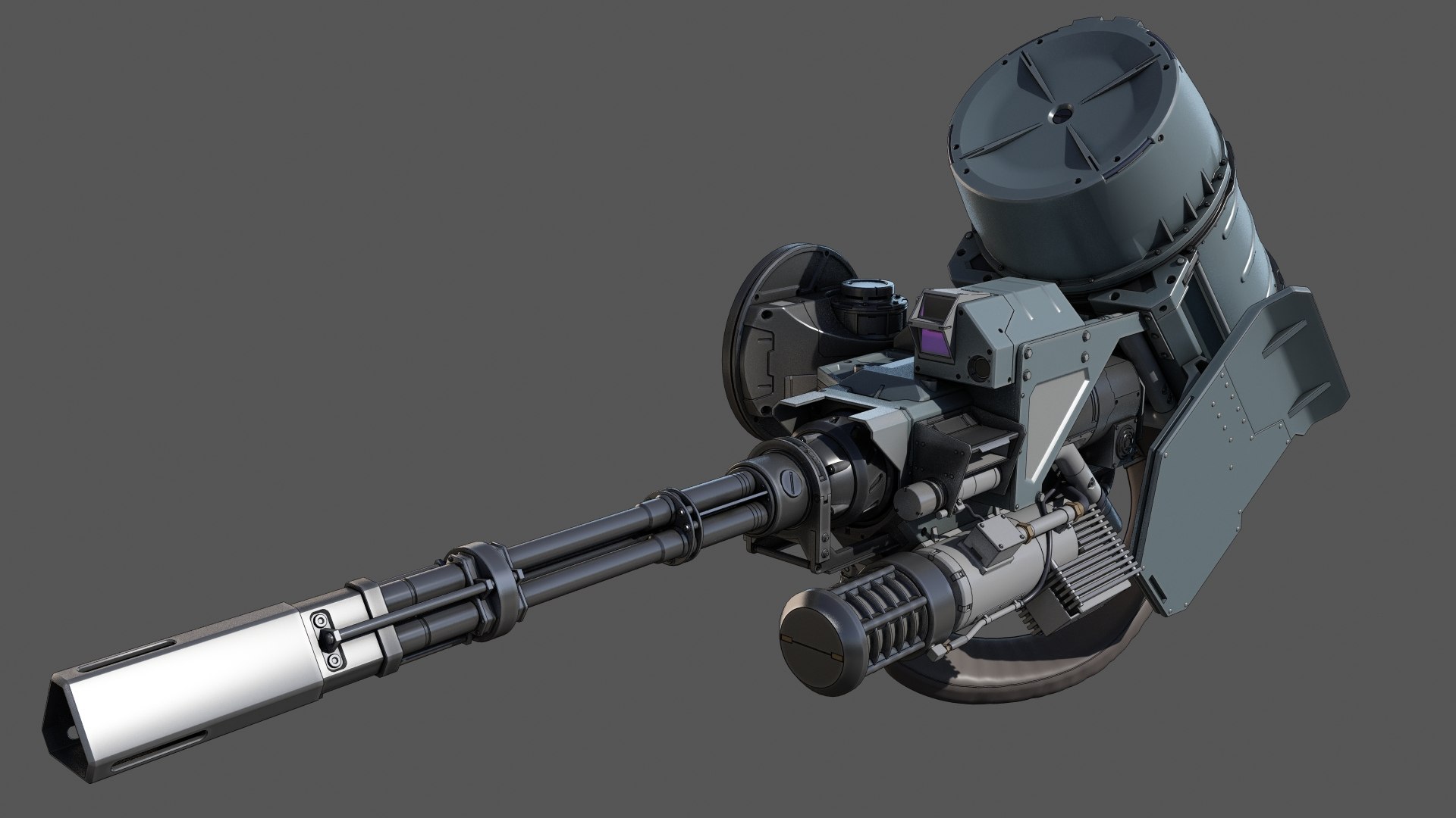 3d Model Gun