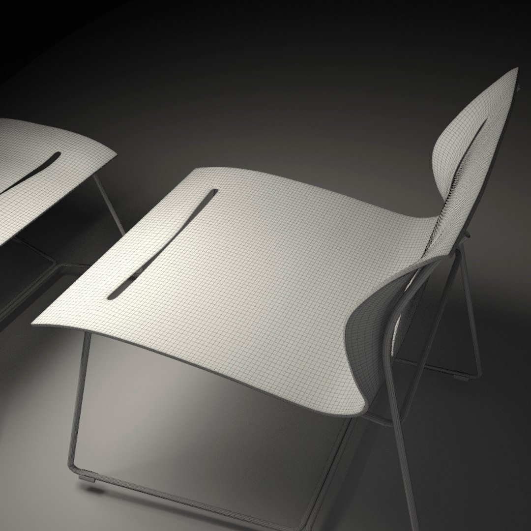 3d model knoll cuoio lounge