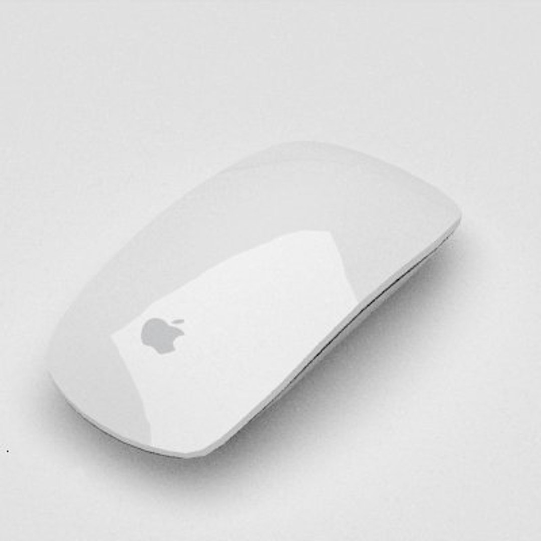 Apple Magic Mouse 3d Dxf