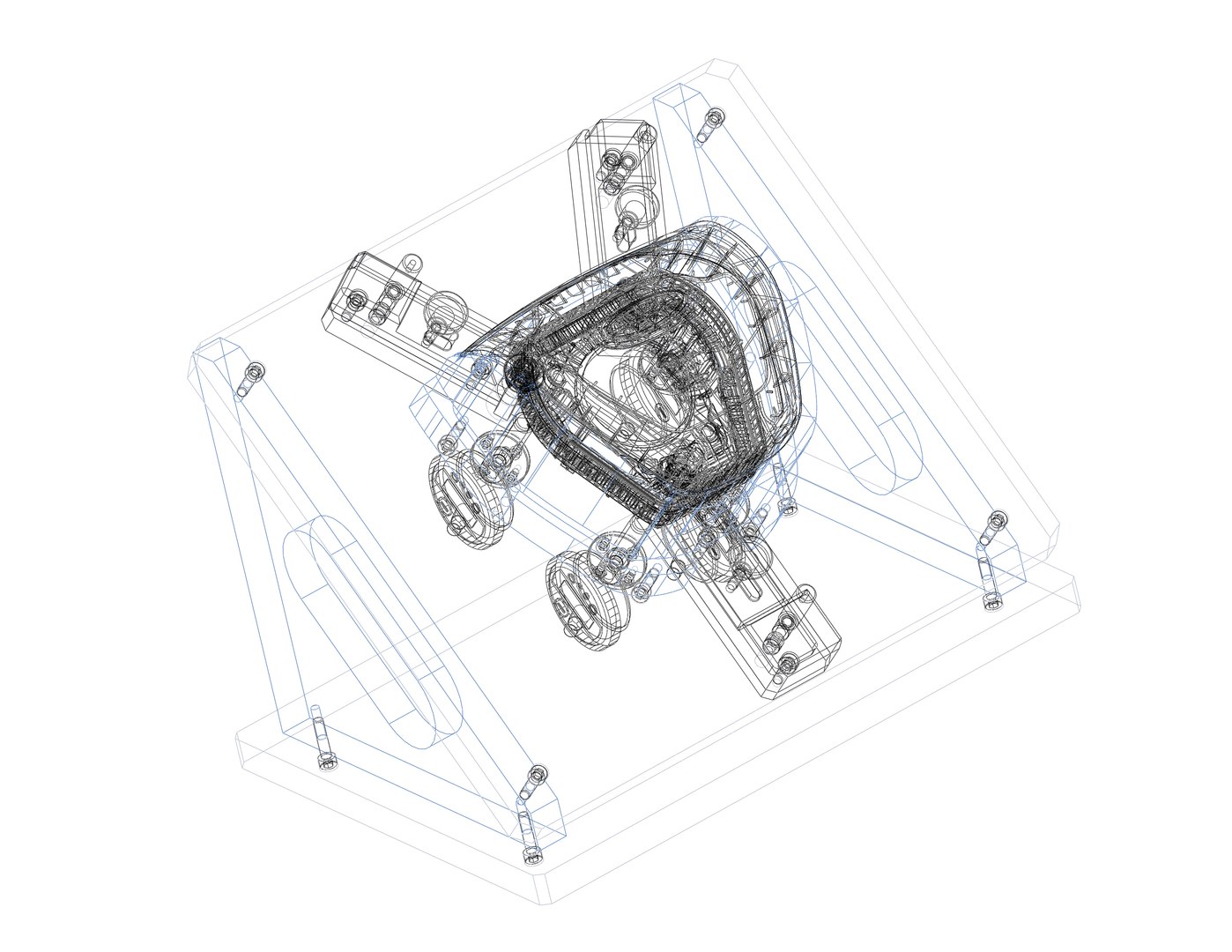 Checking Fixture Jig CF For Auto Parts M01 Model - TurboSquid 2176746