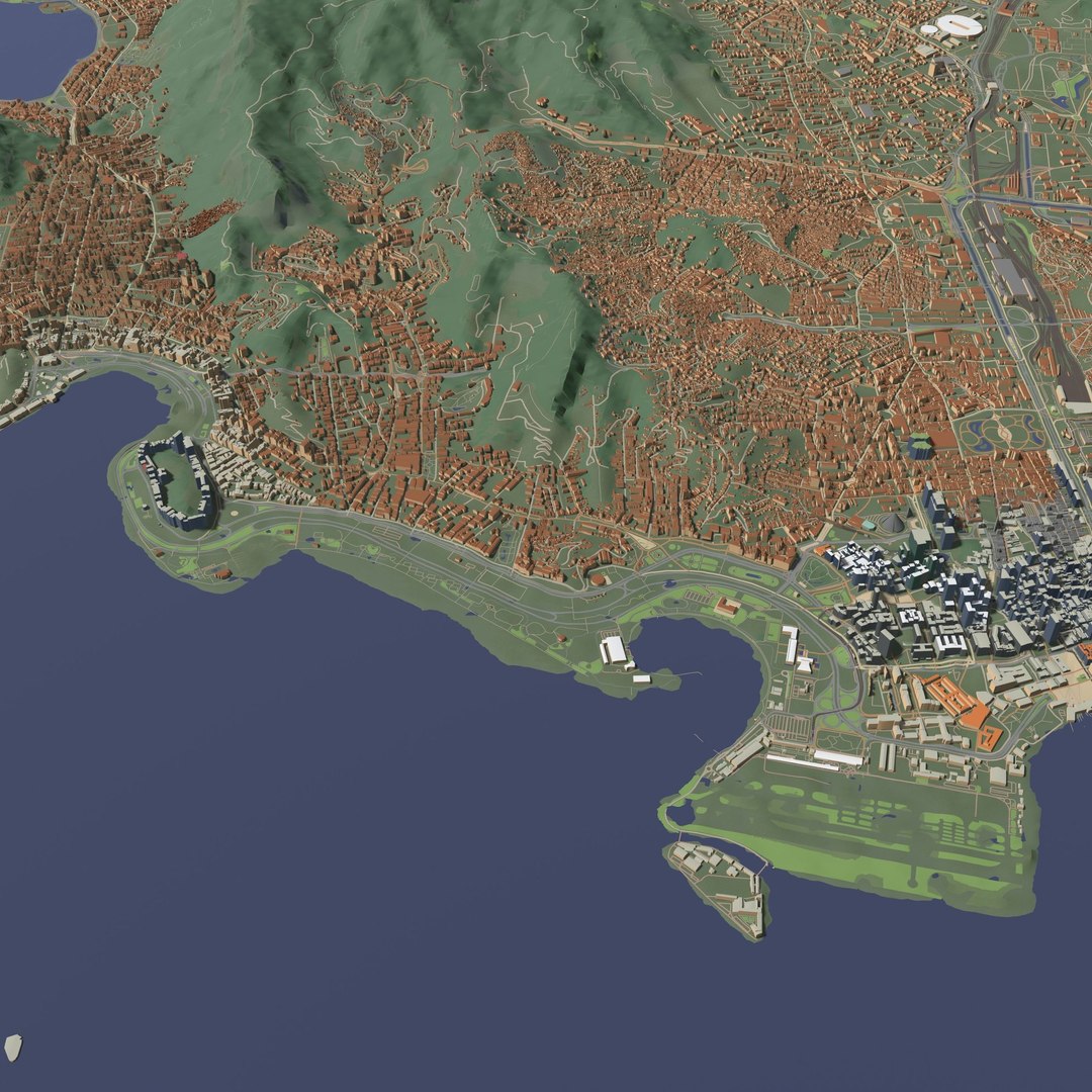 Rio De Janeiro Brazil - City And Urban 3D Model - TurboSquid 2221471