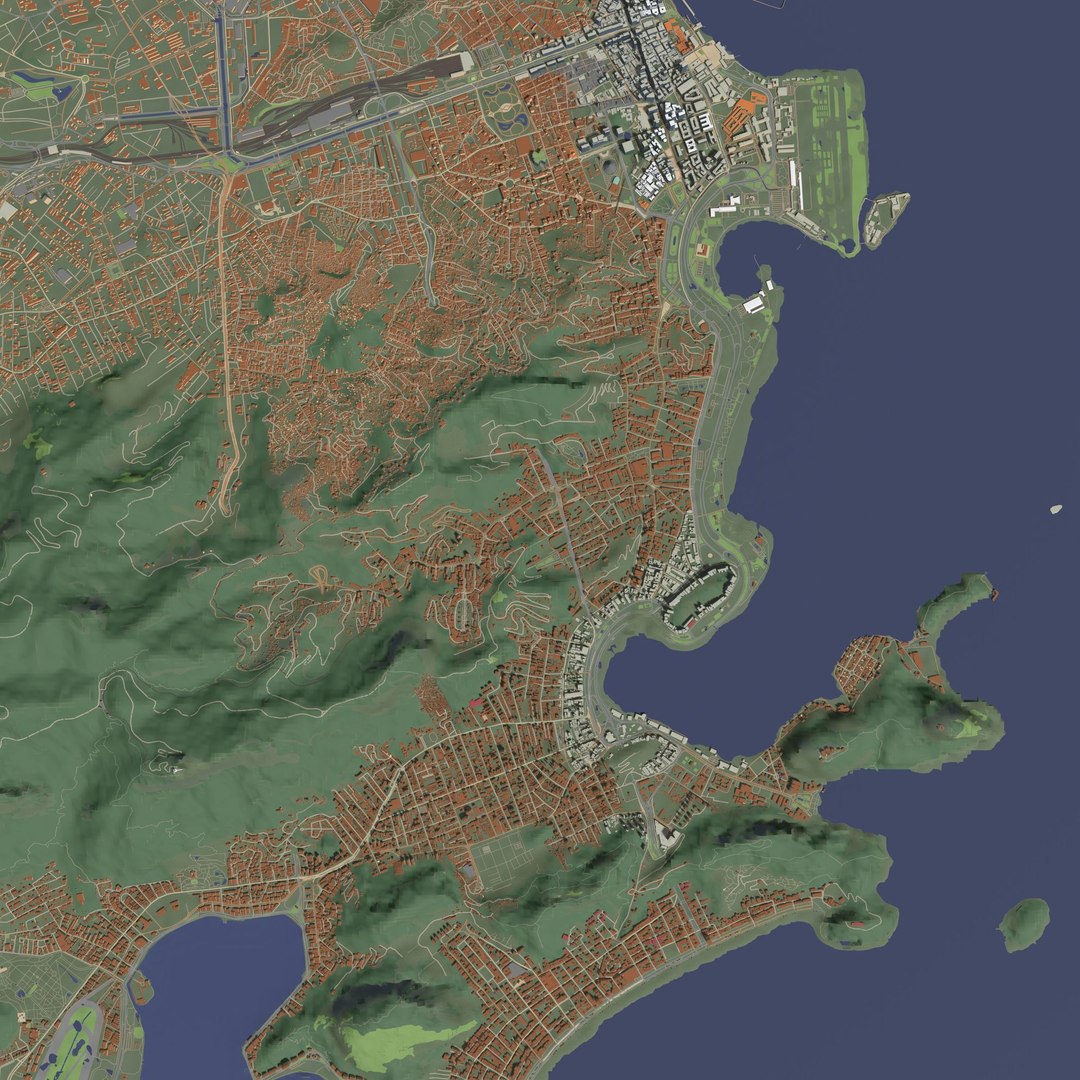 Rio De Janeiro Brazil - City And Urban 3D Model - TurboSquid 2221471