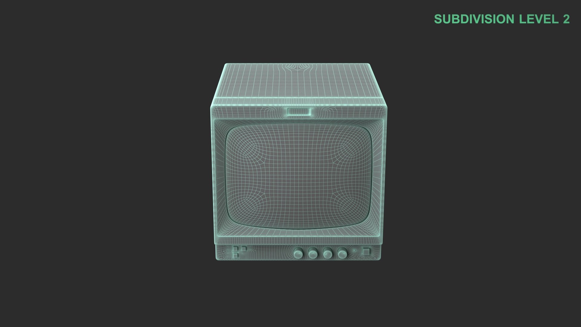 3D CRT Monitor Model - TurboSquid 2365557