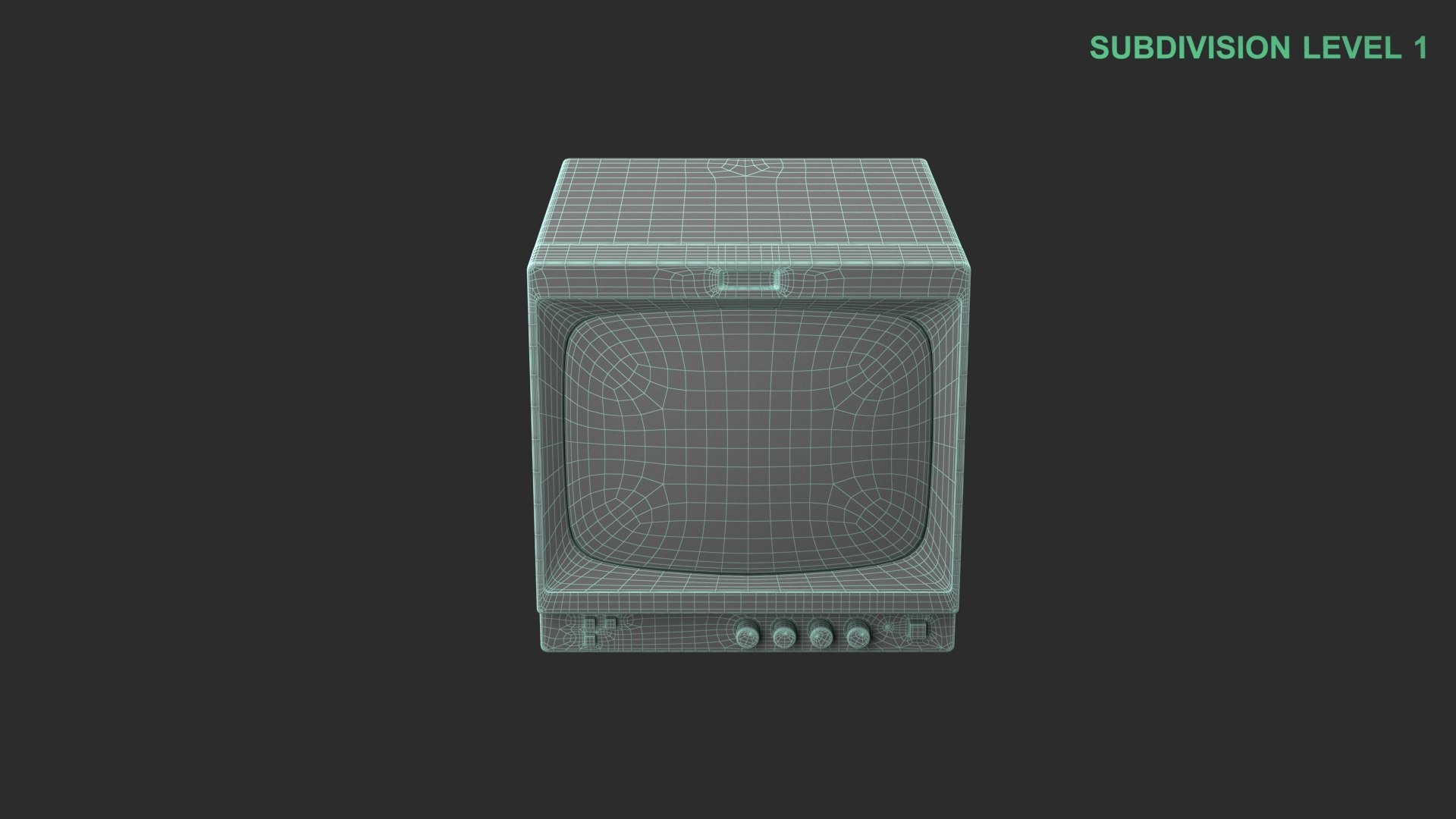3D CRT Monitor Model - TurboSquid 2365557