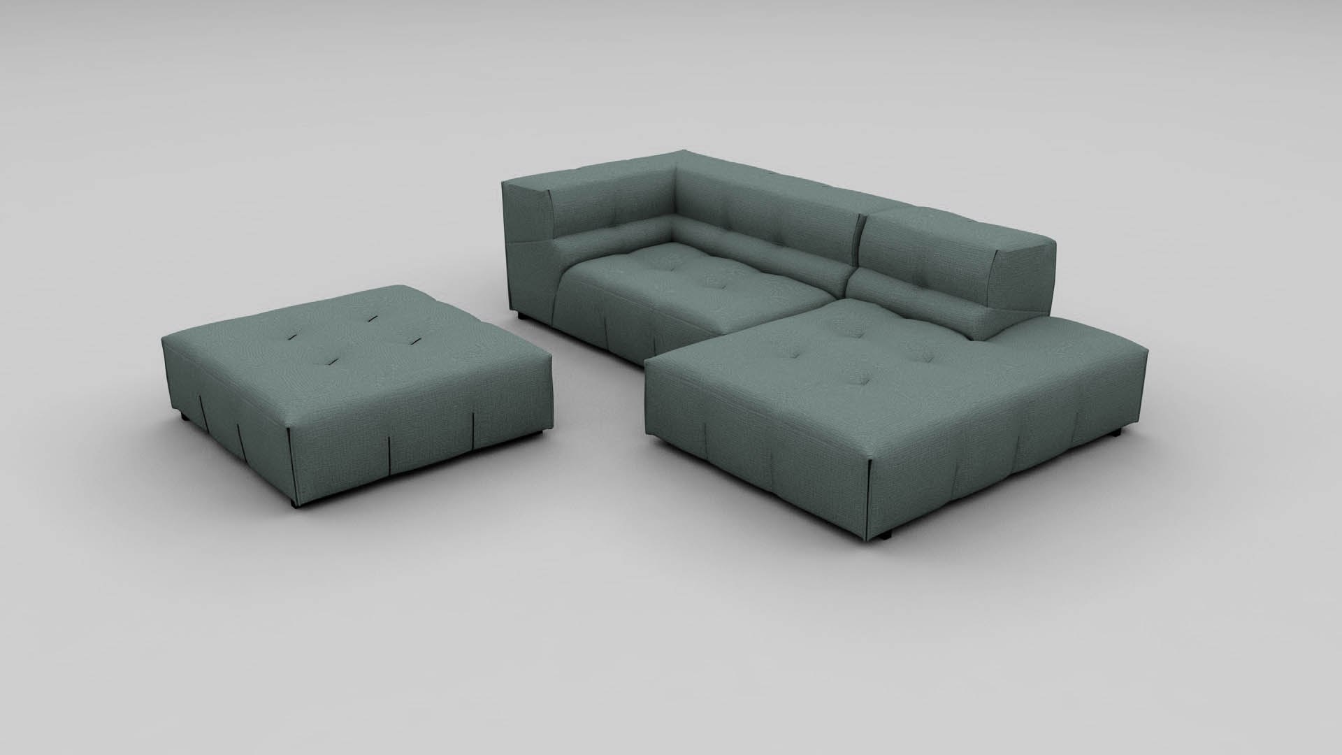 3D Tufty Too Sofa model - TurboSquid 1988477