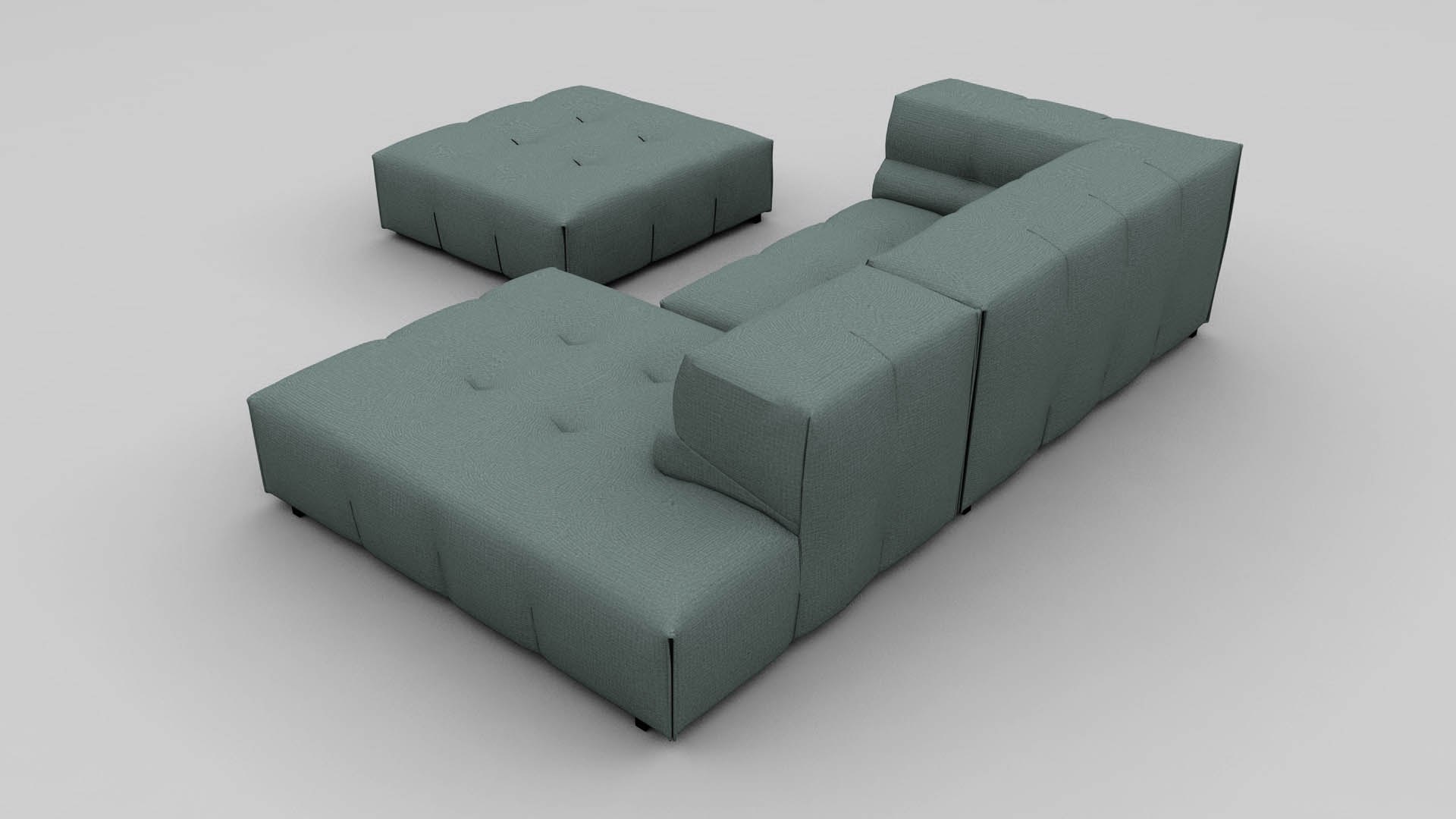 3D Tufty Too Sofa model - TurboSquid 1988477