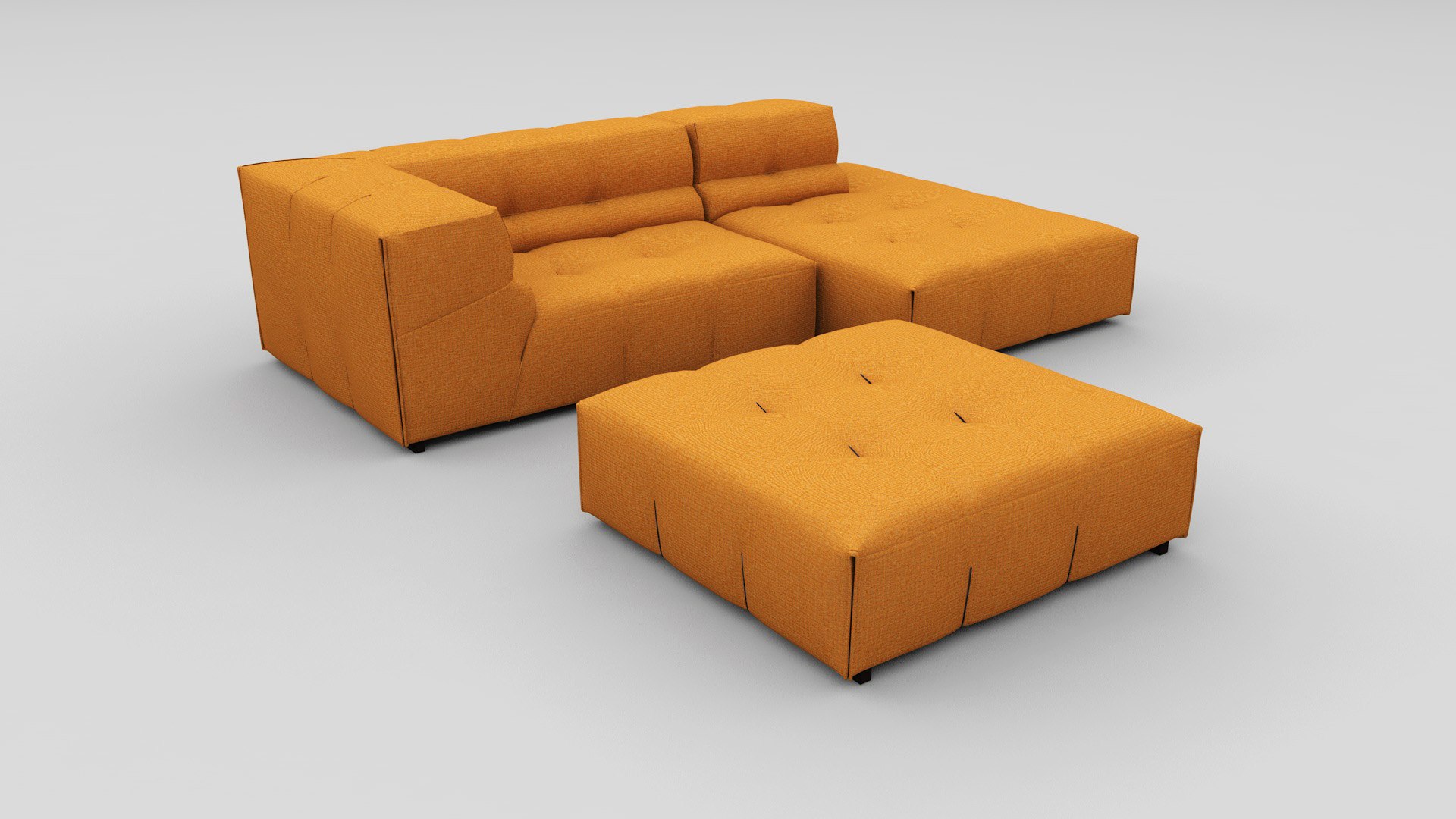 3D Tufty Too Sofa model - TurboSquid 1988477