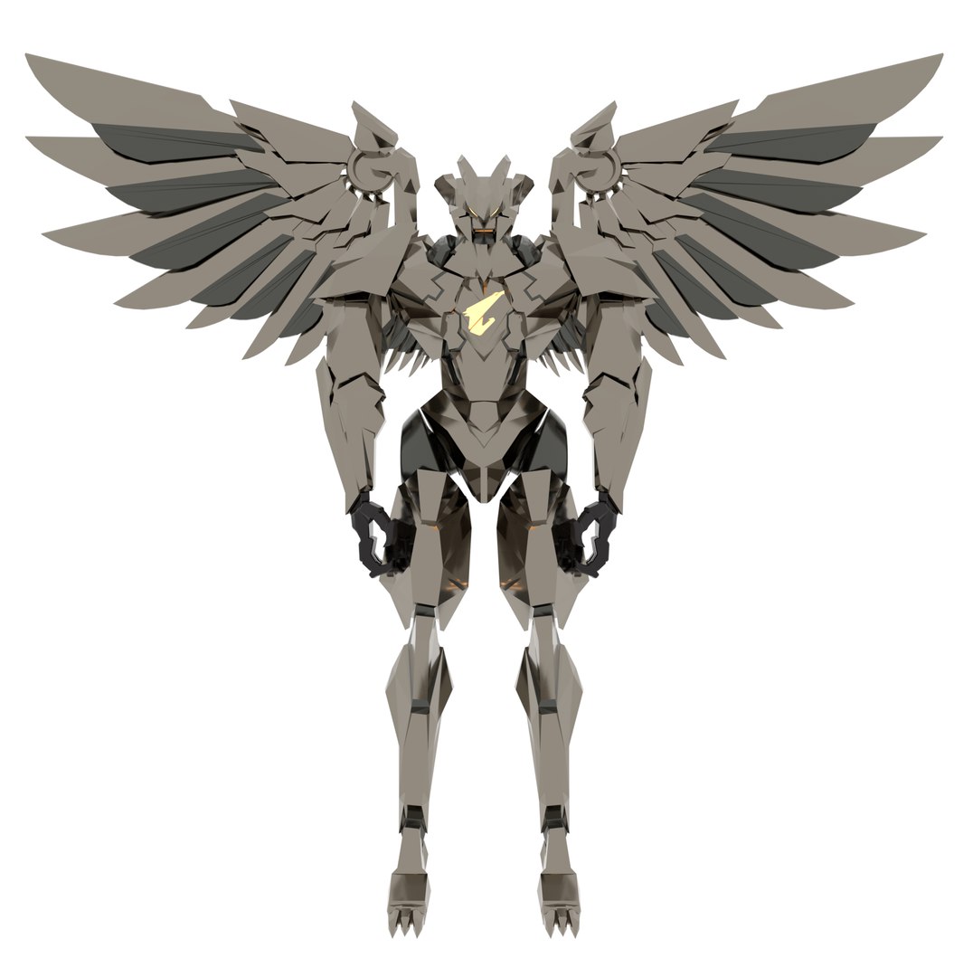 3D Aorus Robot Figure - TurboSquid 1362117