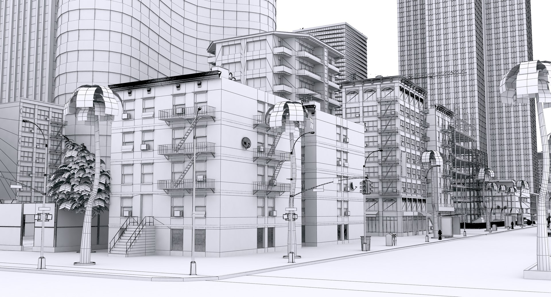 City a4 3D - TurboSquid 1412739