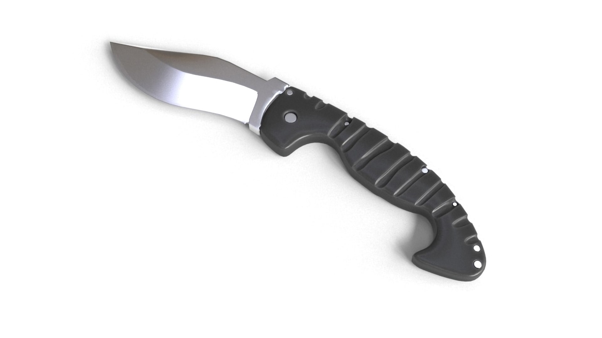 3D Tactical Simple Knife Model - TurboSquid 2056816