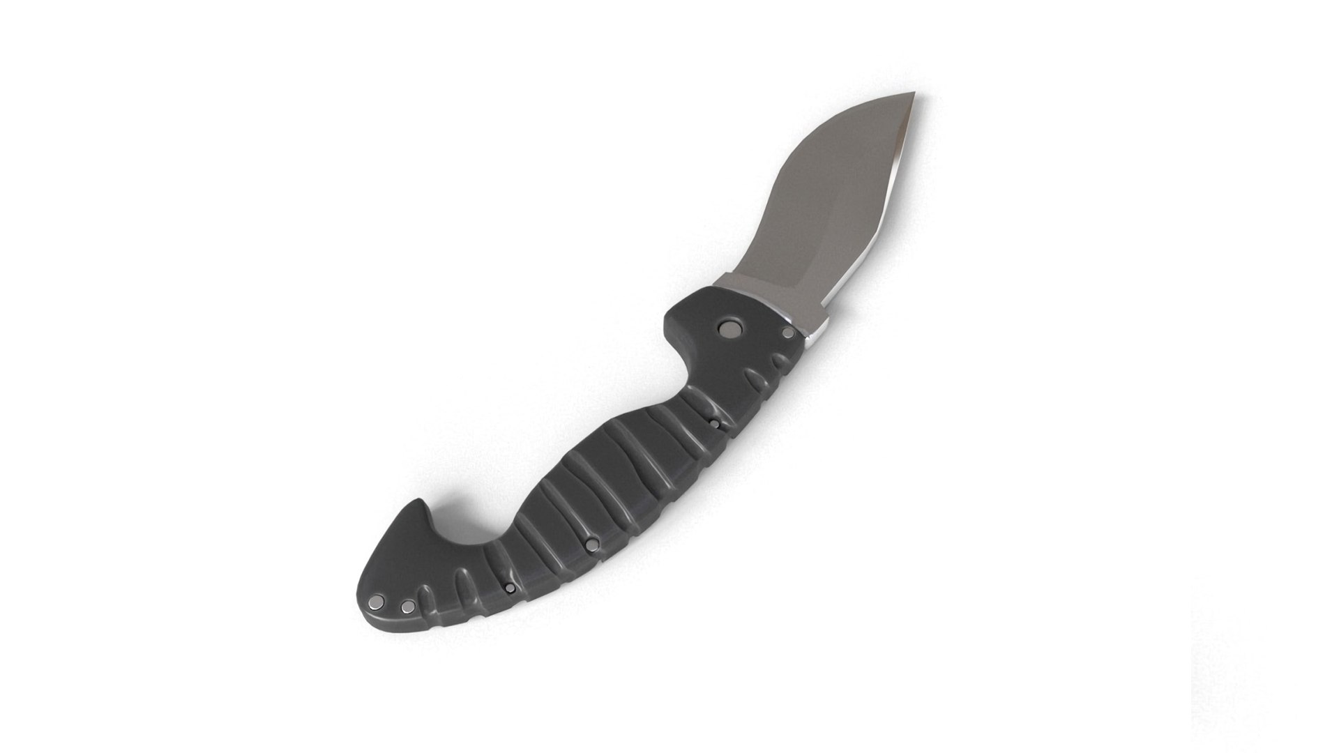 3D Tactical Simple Knife Model - TurboSquid 2056816