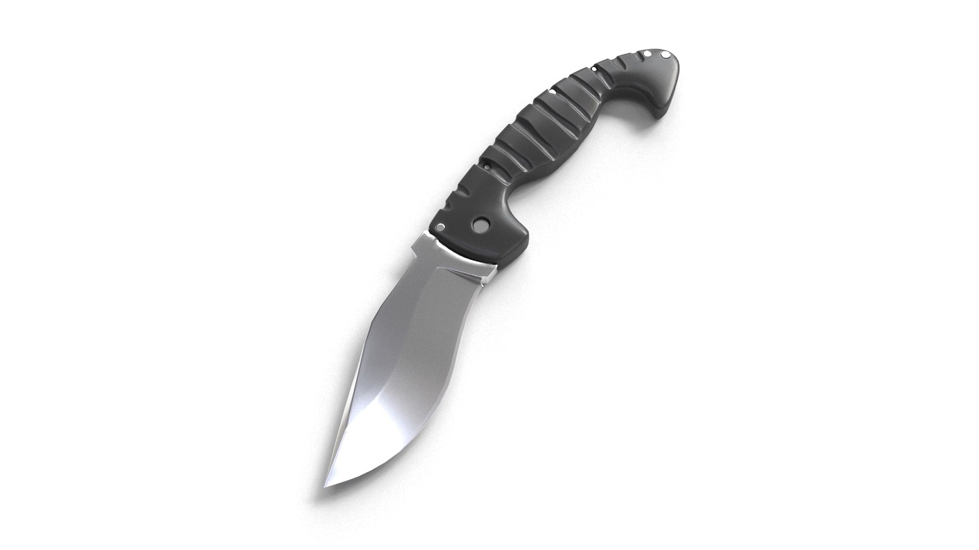 3D Tactical Simple Knife Model - TurboSquid 2056816