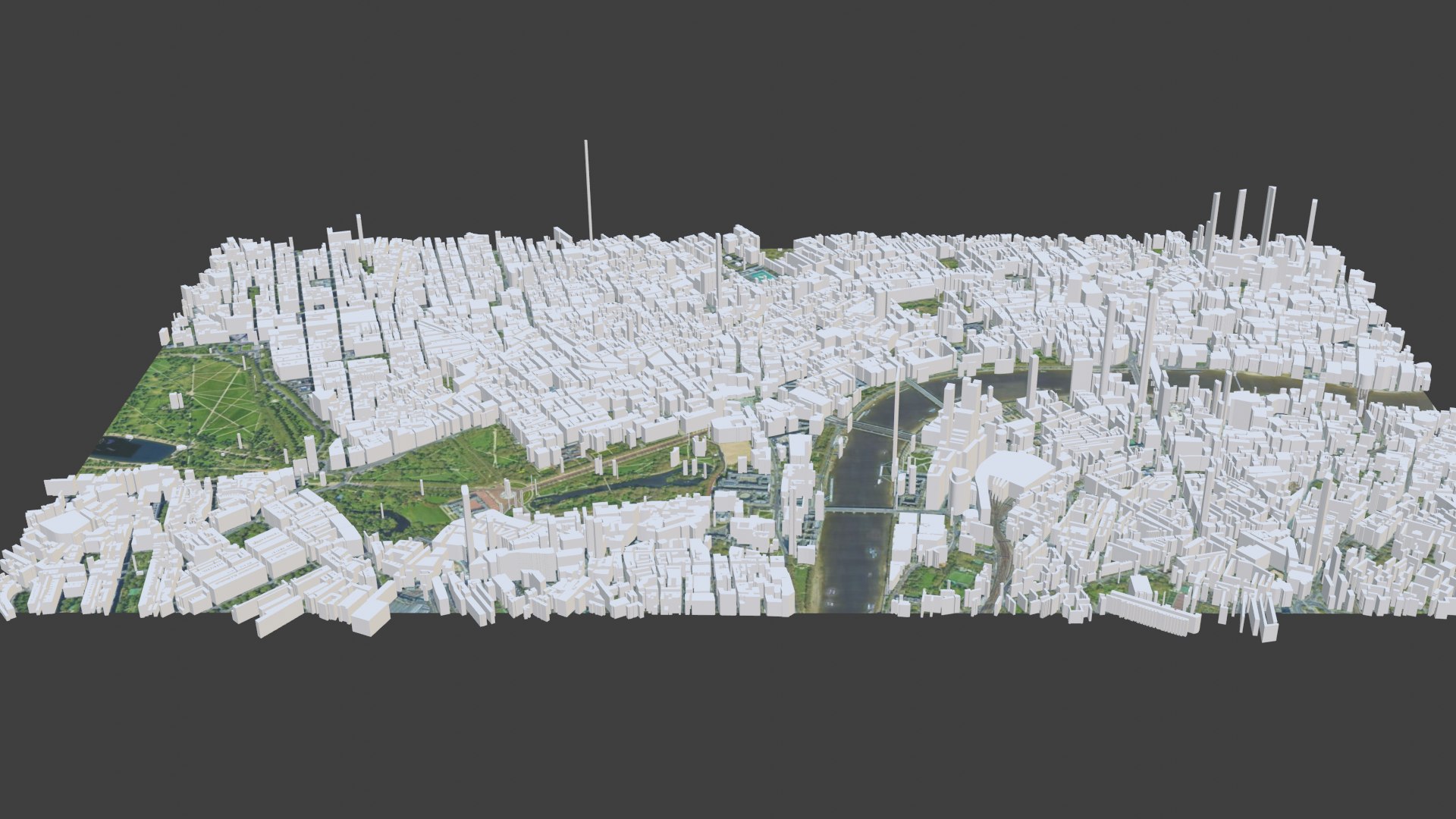 3D London City Model - TurboSquid 1902240