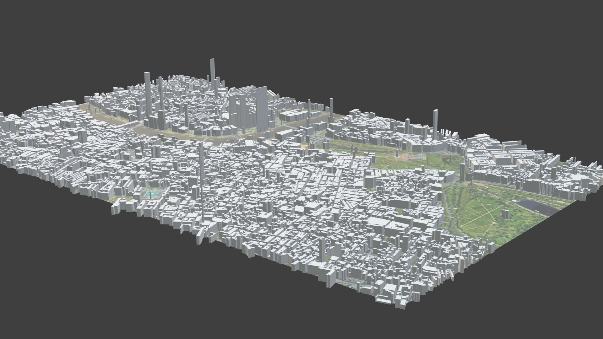 3D London City Model - TurboSquid 1902240