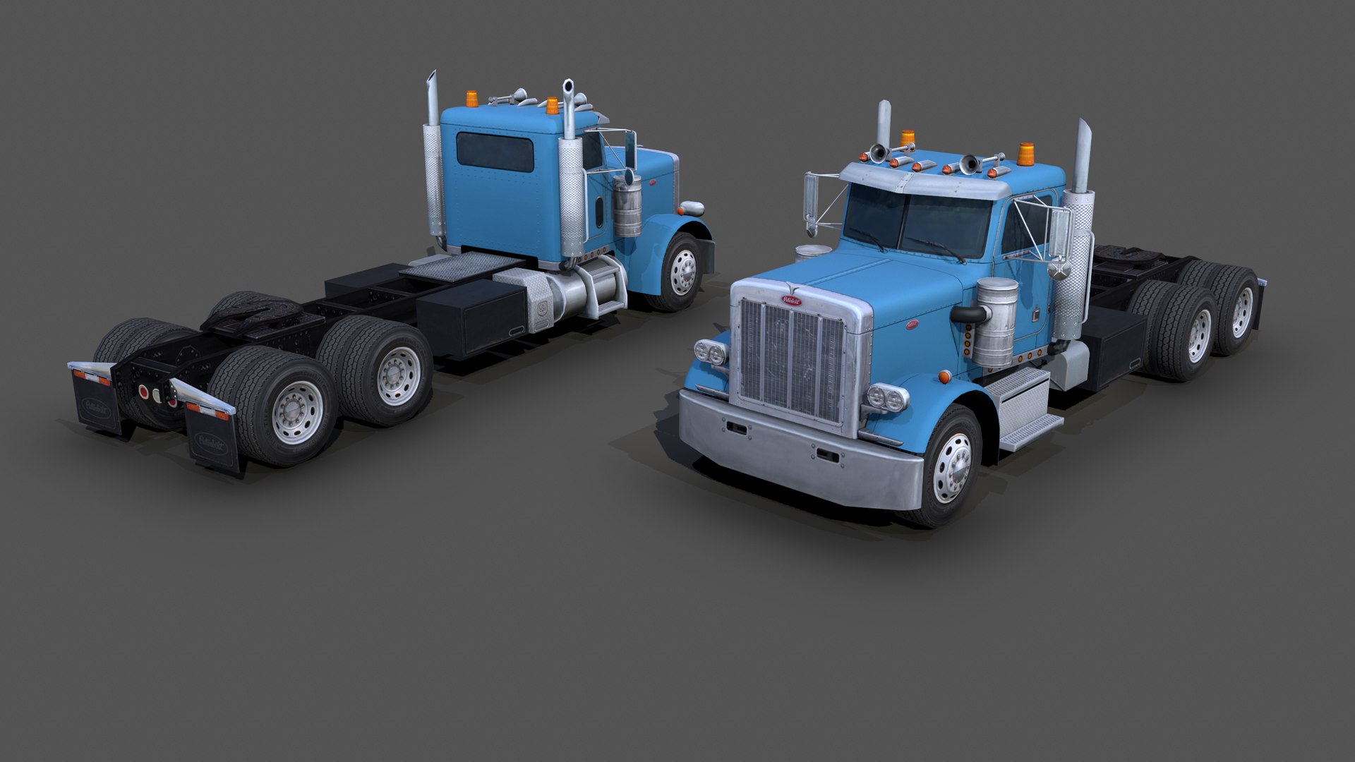 Peterbilt 359 1972 Semi Truck 3D Model - TurboSquid 2089947