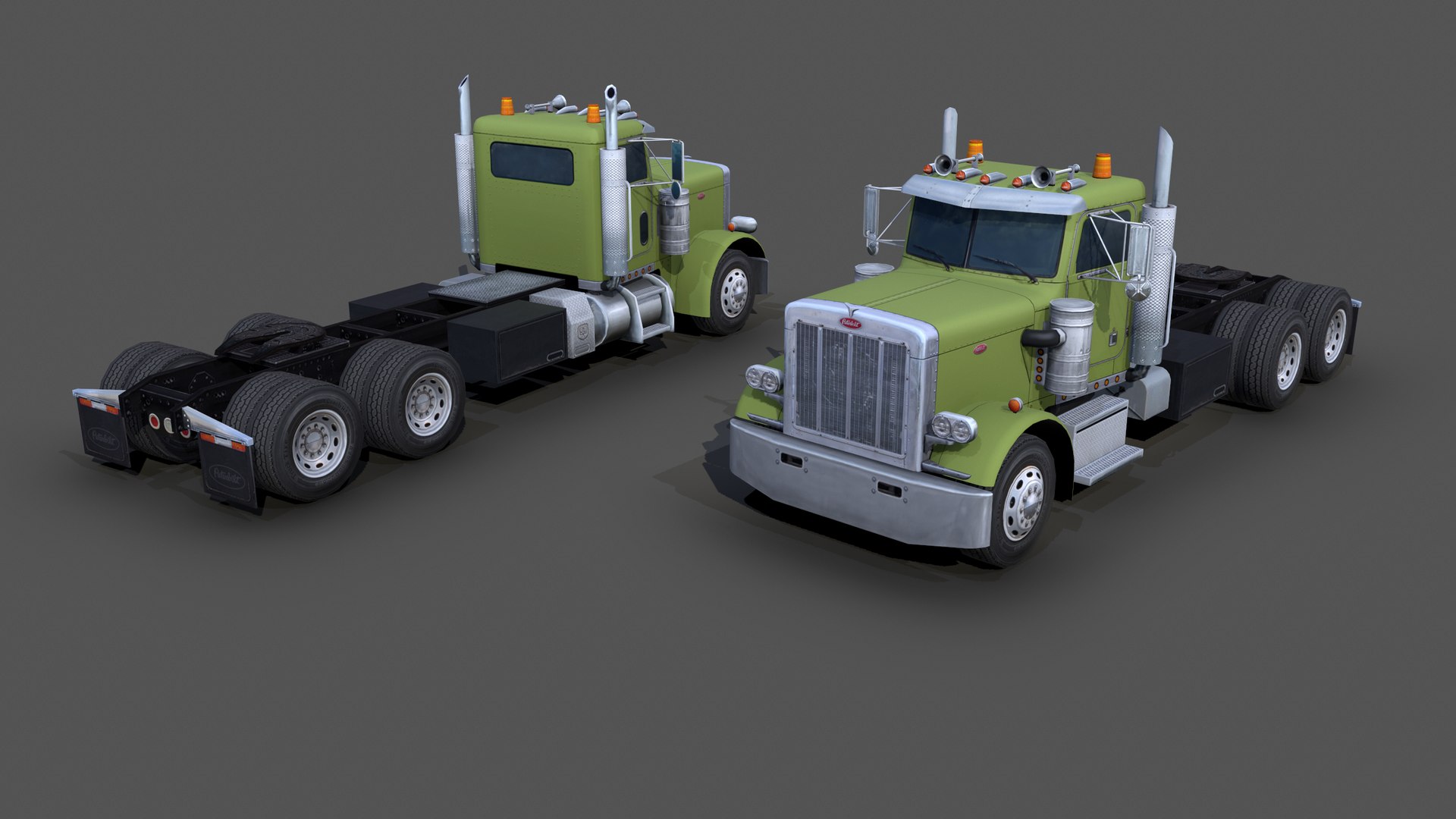 Peterbilt 359 1972 Semi Truck 3D Model - TurboSquid 2089947