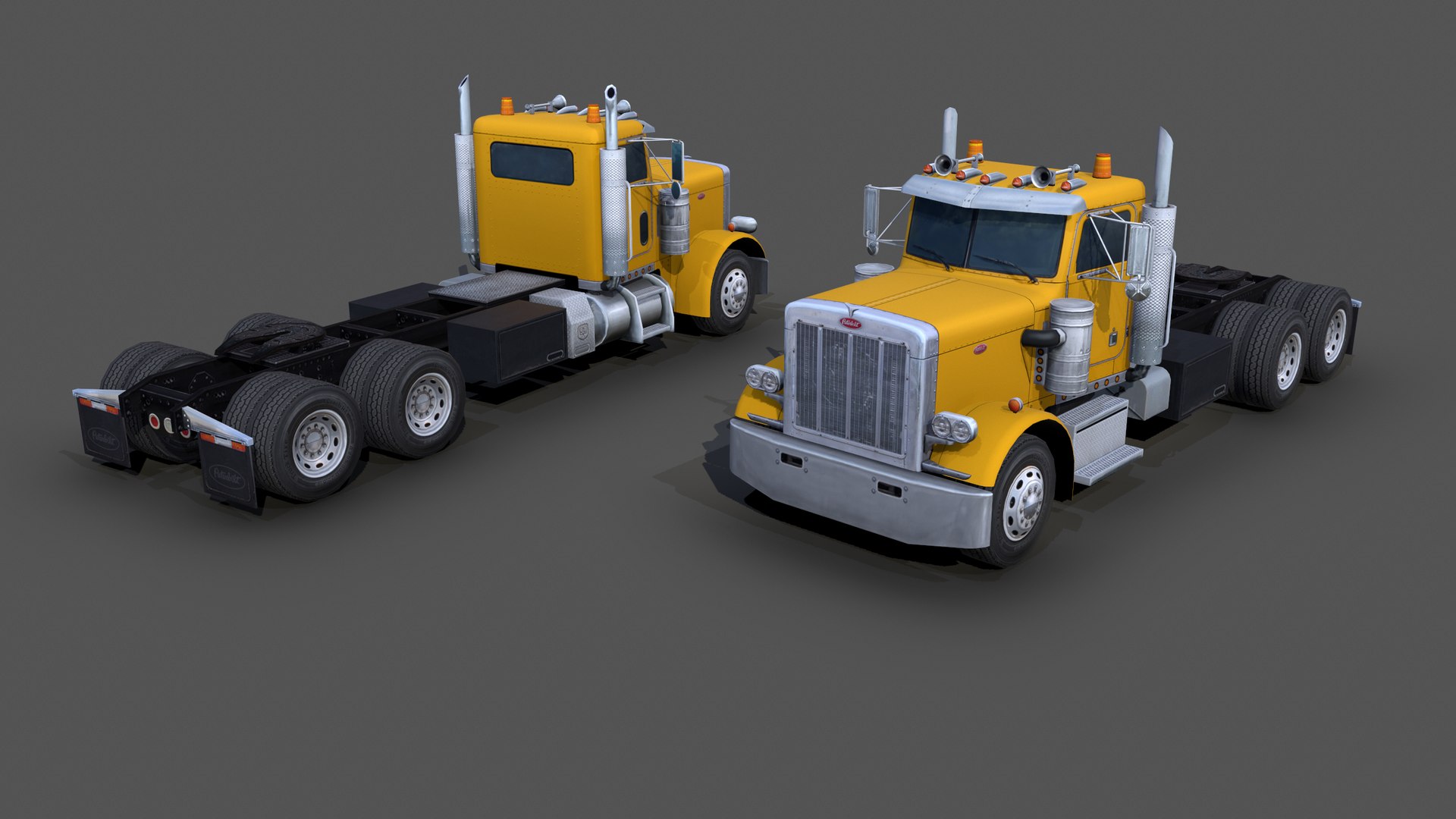Peterbilt 359 1972 Semi Truck 3D Model - TurboSquid 2089947