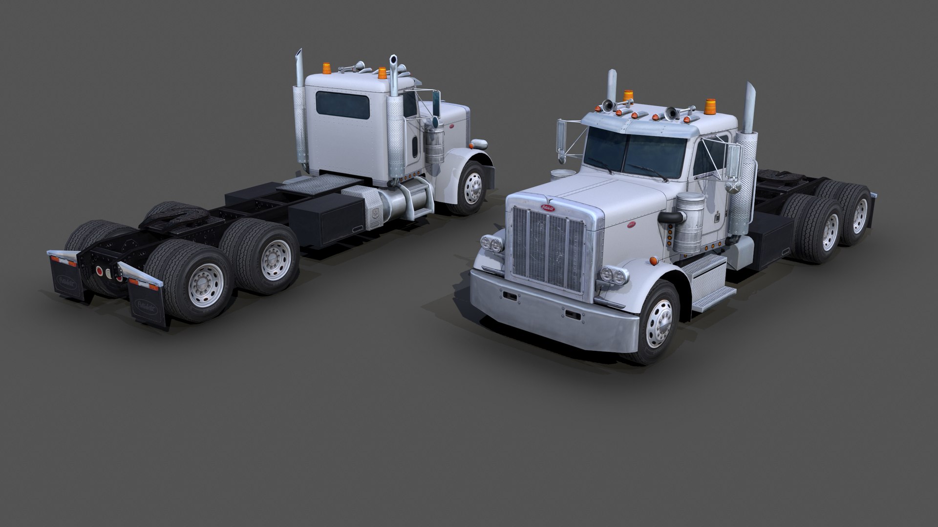 Peterbilt 359 1972 Semi Truck 3D Model - TurboSquid 2089947