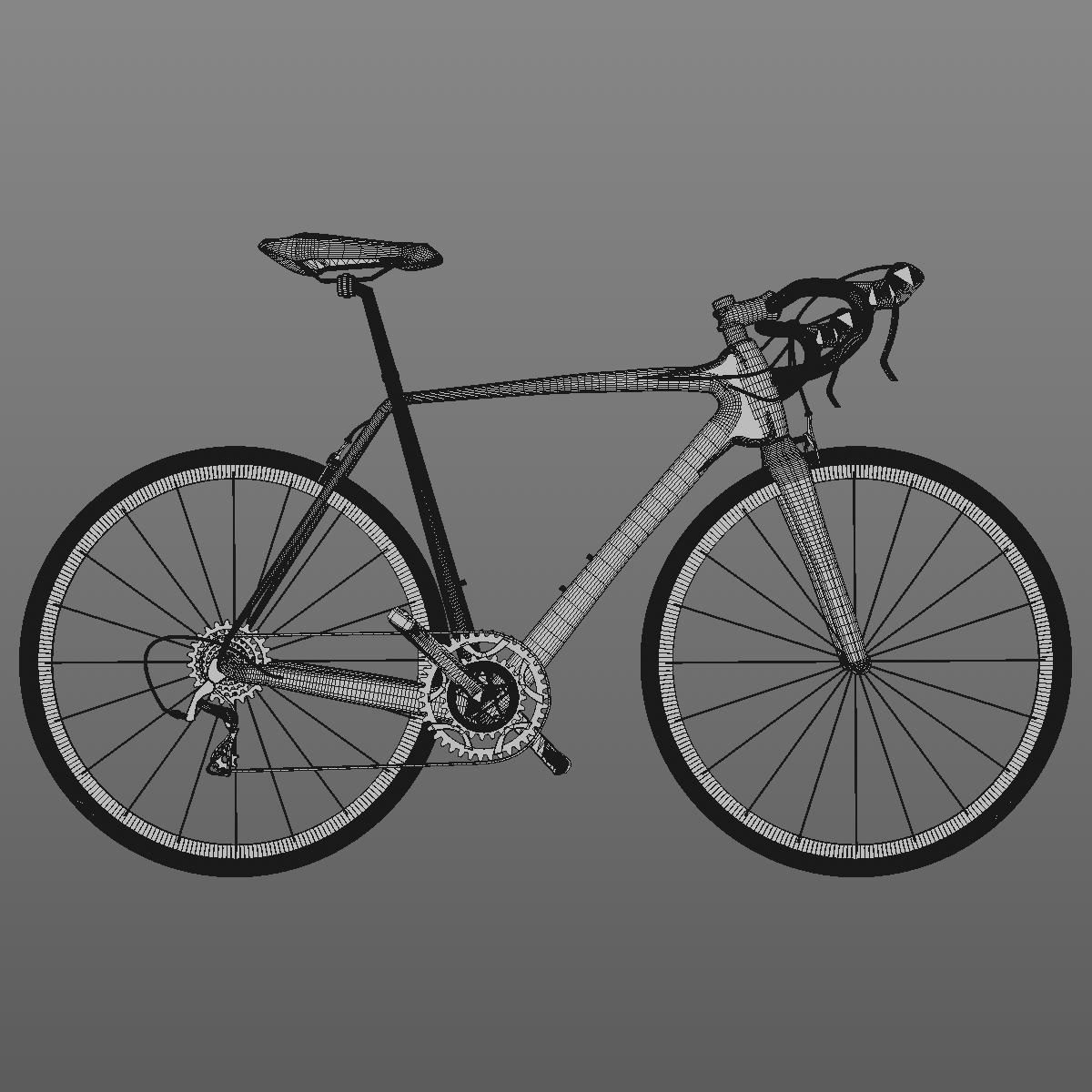 Racing bike 3D model | 1142804 | TurboSquid