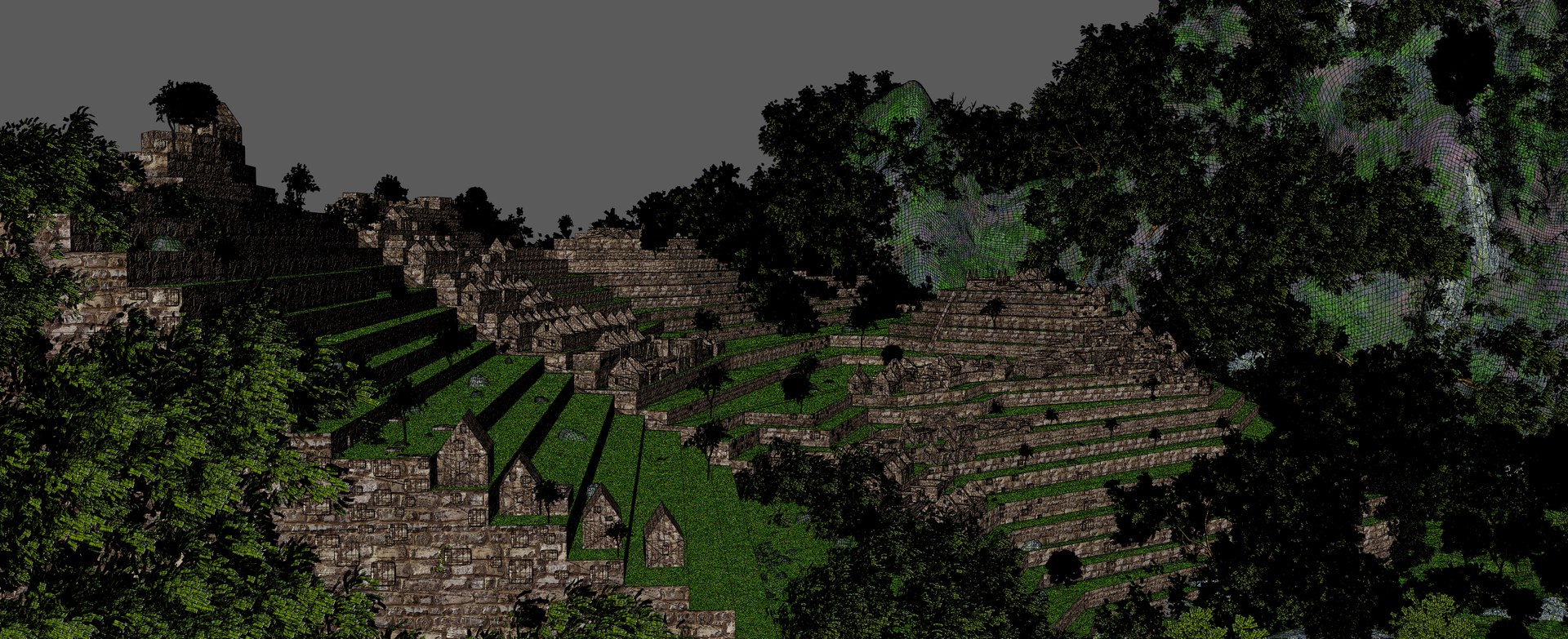 Machu Picchu Model 3D Model - TurboSquid 2415388