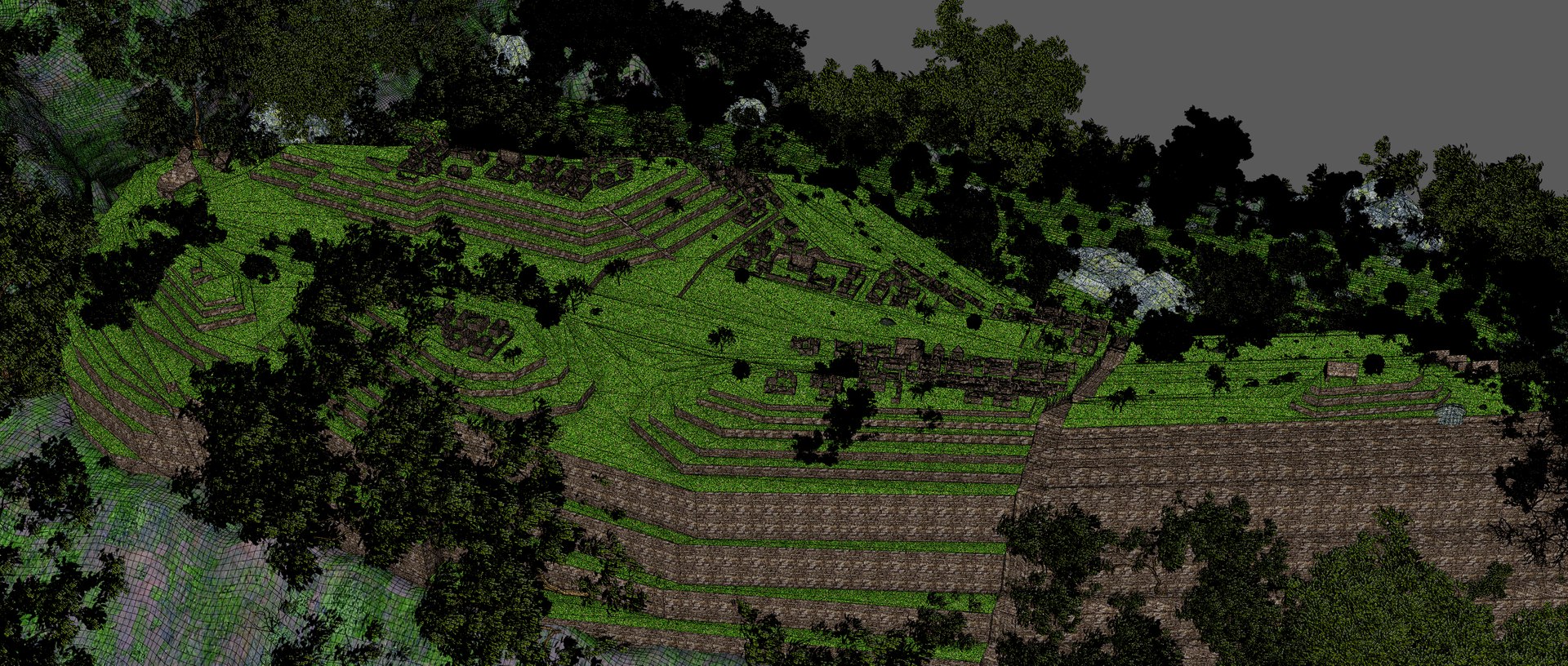 Machu Picchu Model 3D Model - TurboSquid 2415388