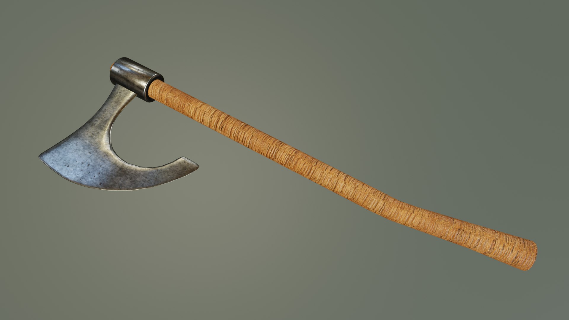 Medieval axe model - TurboSquid 1915757