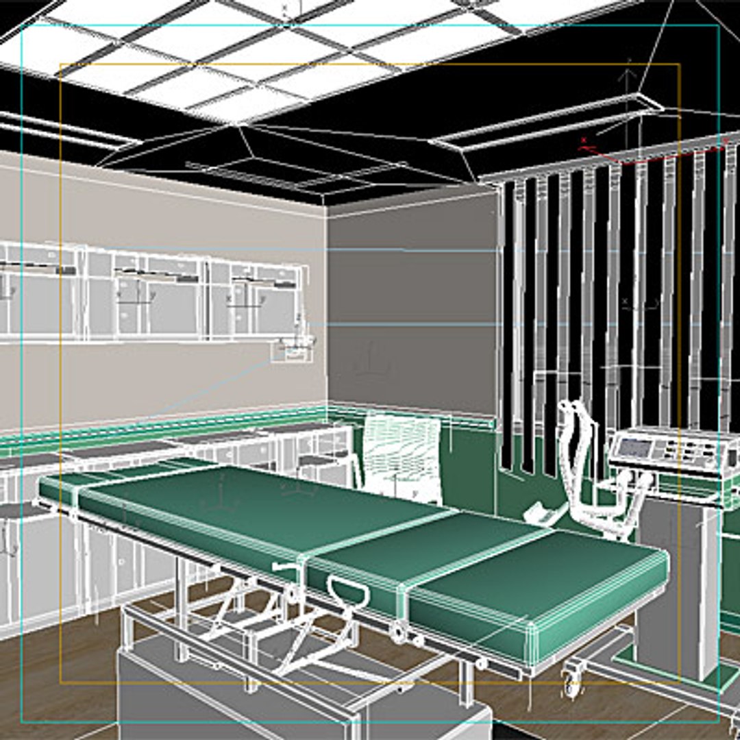 3d Examination Room Model