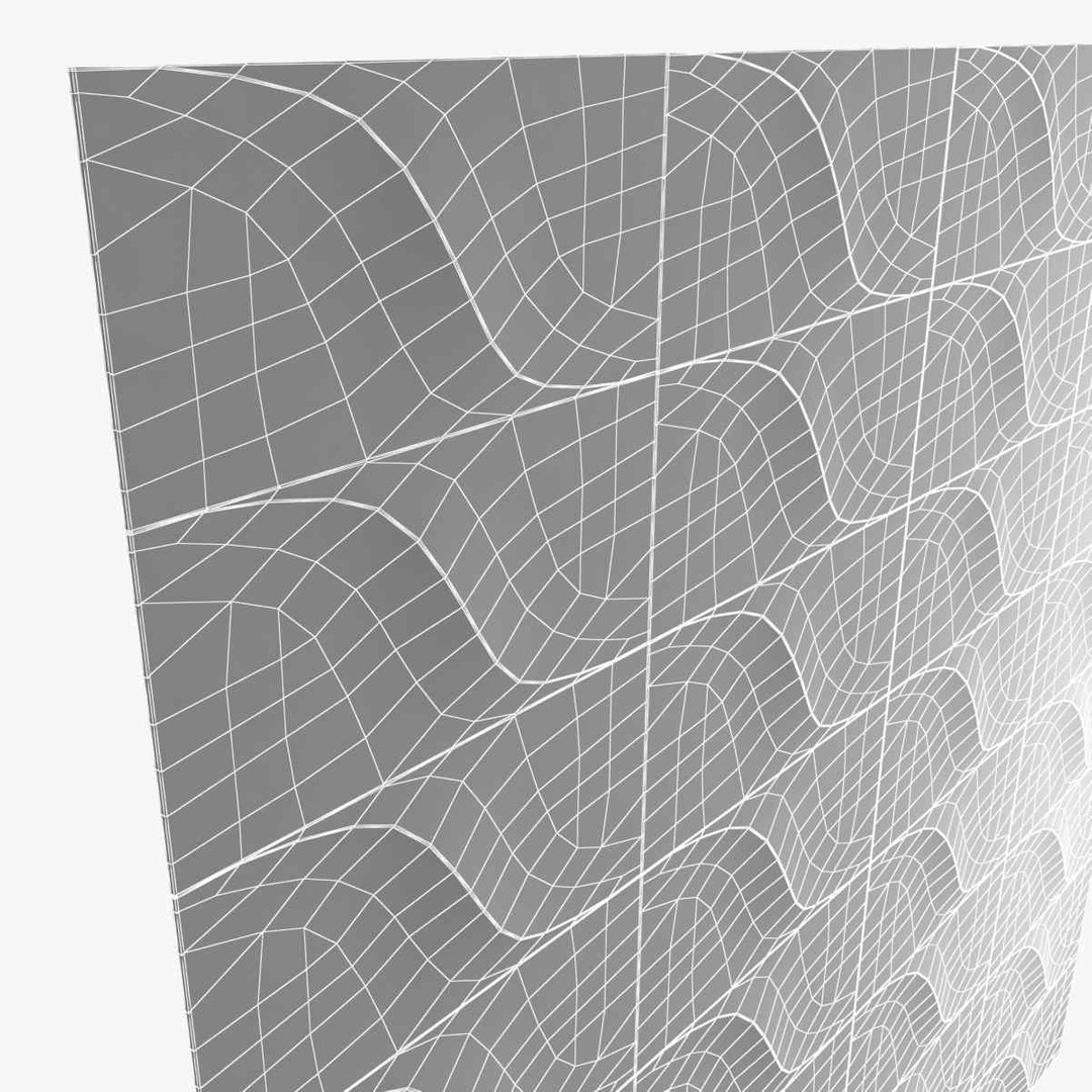 3D Wall Panel Ice Designers Model - TurboSquid 1398540