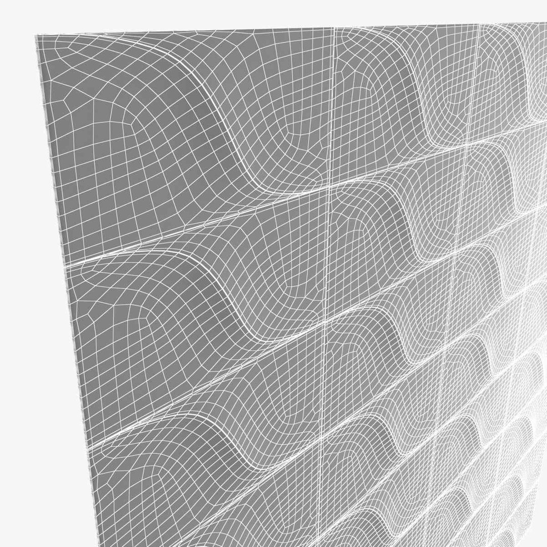 3D Wall Panel Ice Designers Model - TurboSquid 1398540