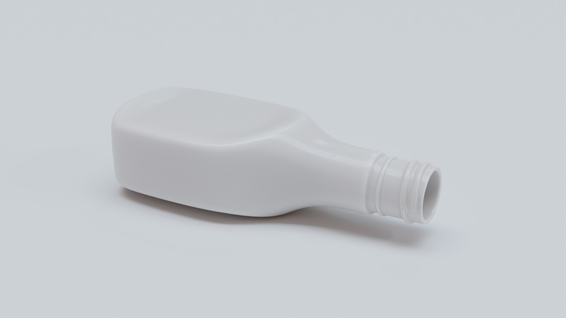 3D White Banjo Sauce Bottle - TurboSquid 2156825