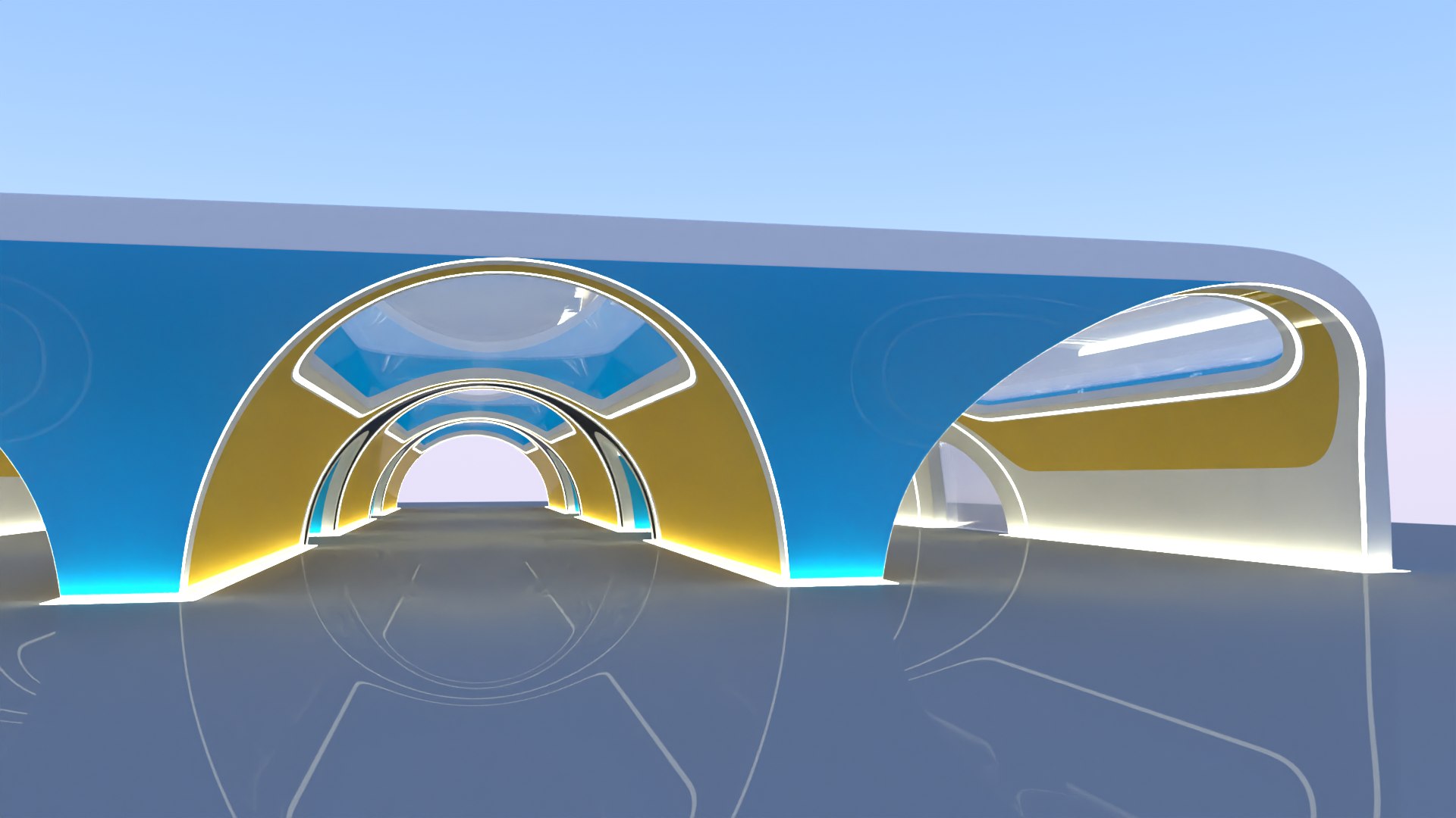 3D Future Building II Model - TurboSquid 2041847