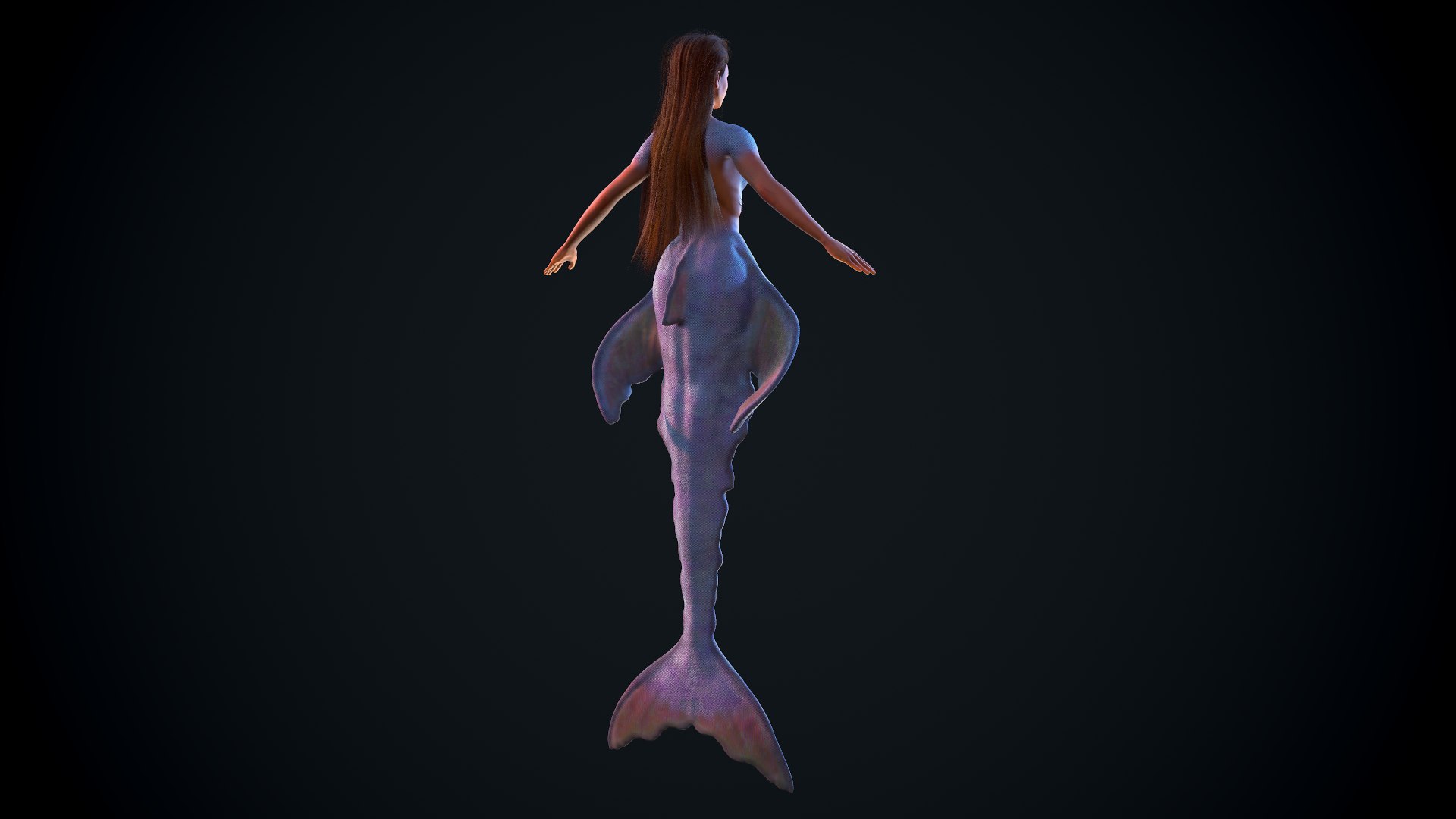 3D Mermaid Rigging - TurboSquid 1695977