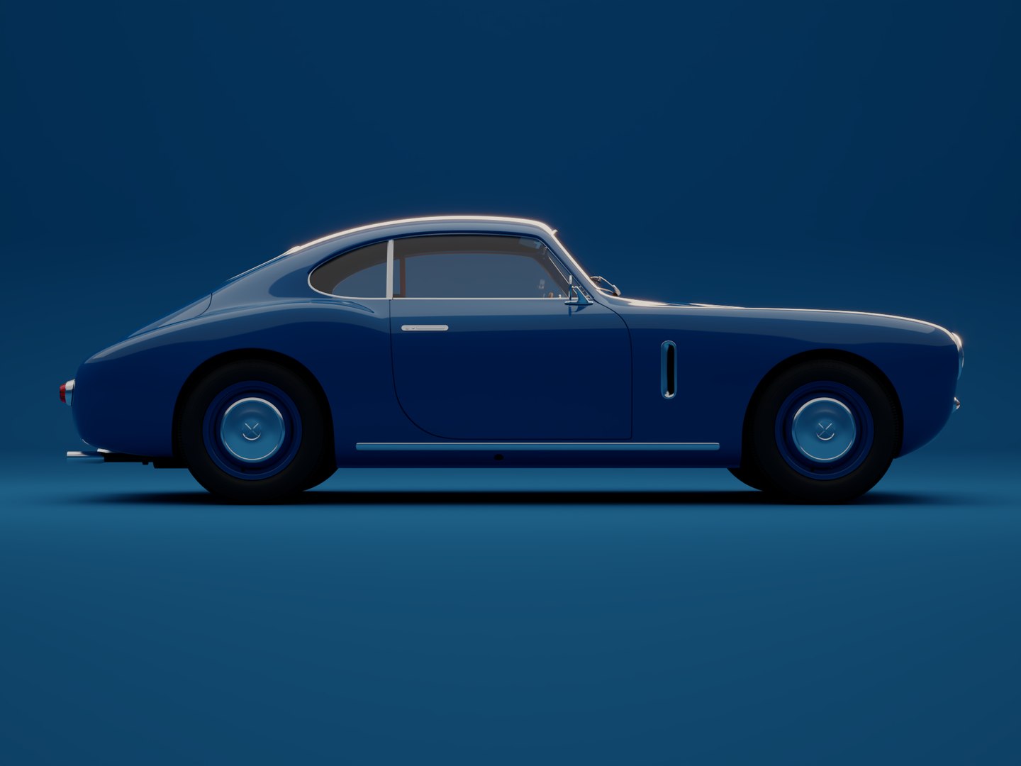 3D AC01GT 50s Sport Car - TurboSquid 2130800