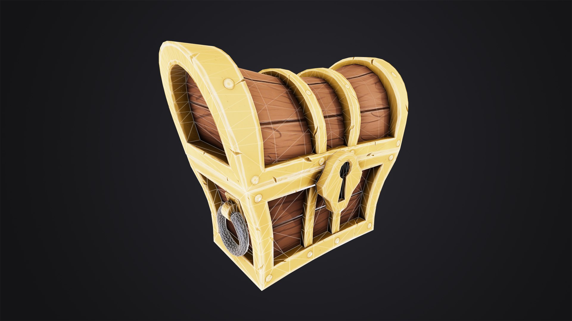 3D Stylized Chest - TurboSquid 1713000