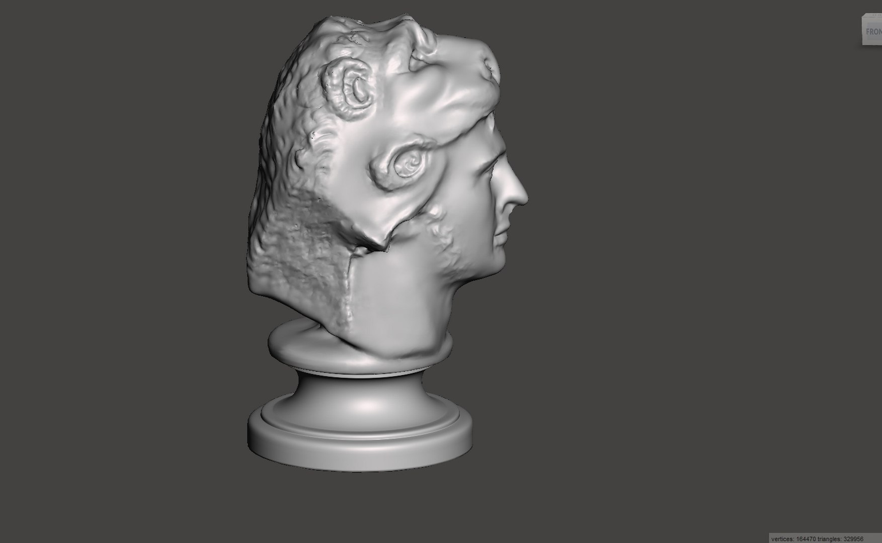 Bust Mithradates VI Eupator Model - TurboSquid 1732232