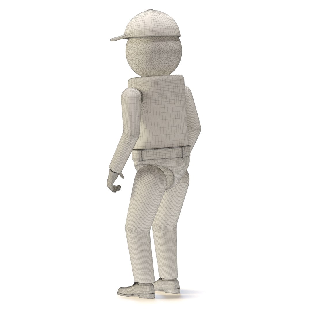 Toy Character 3d Model