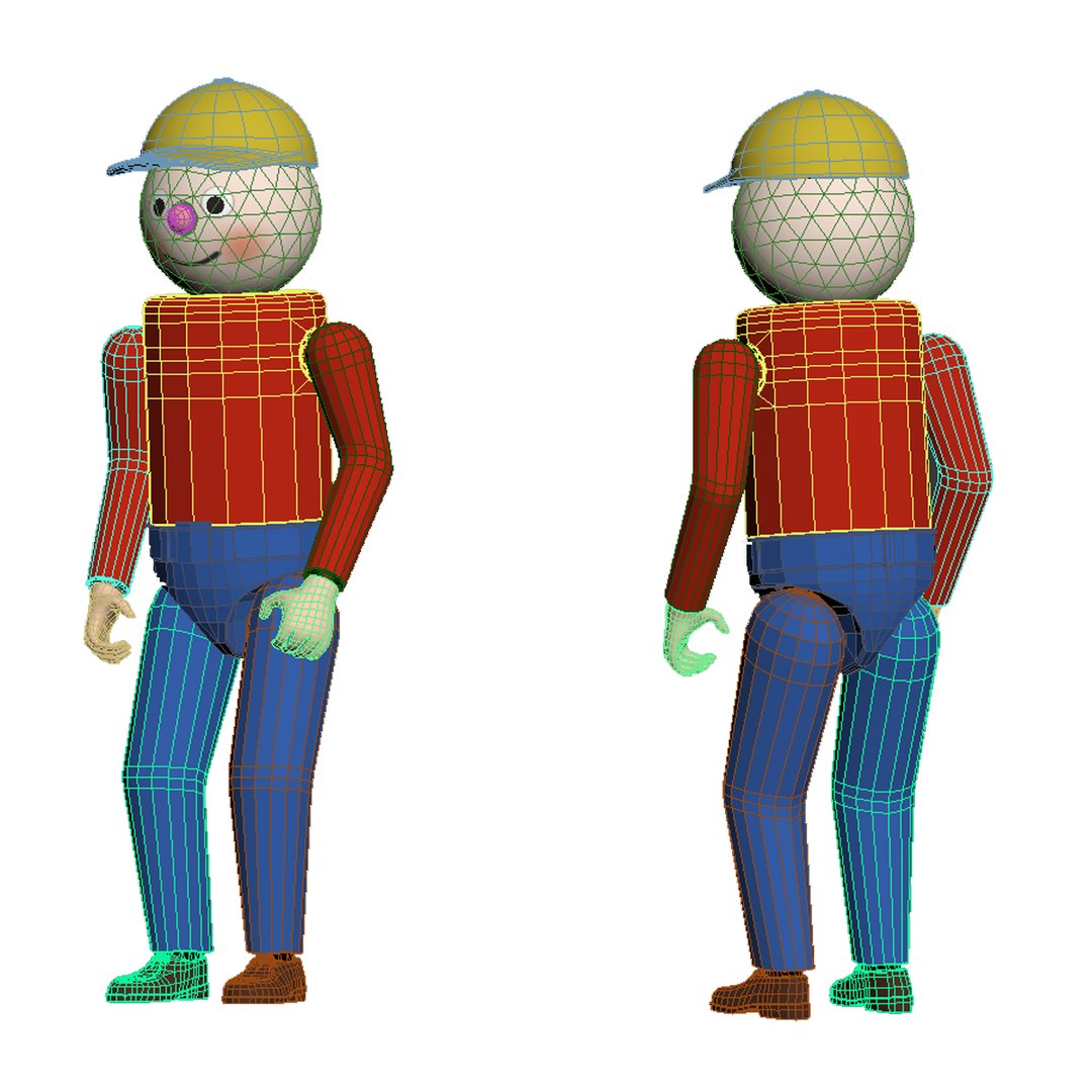 Toy Character 3d Model