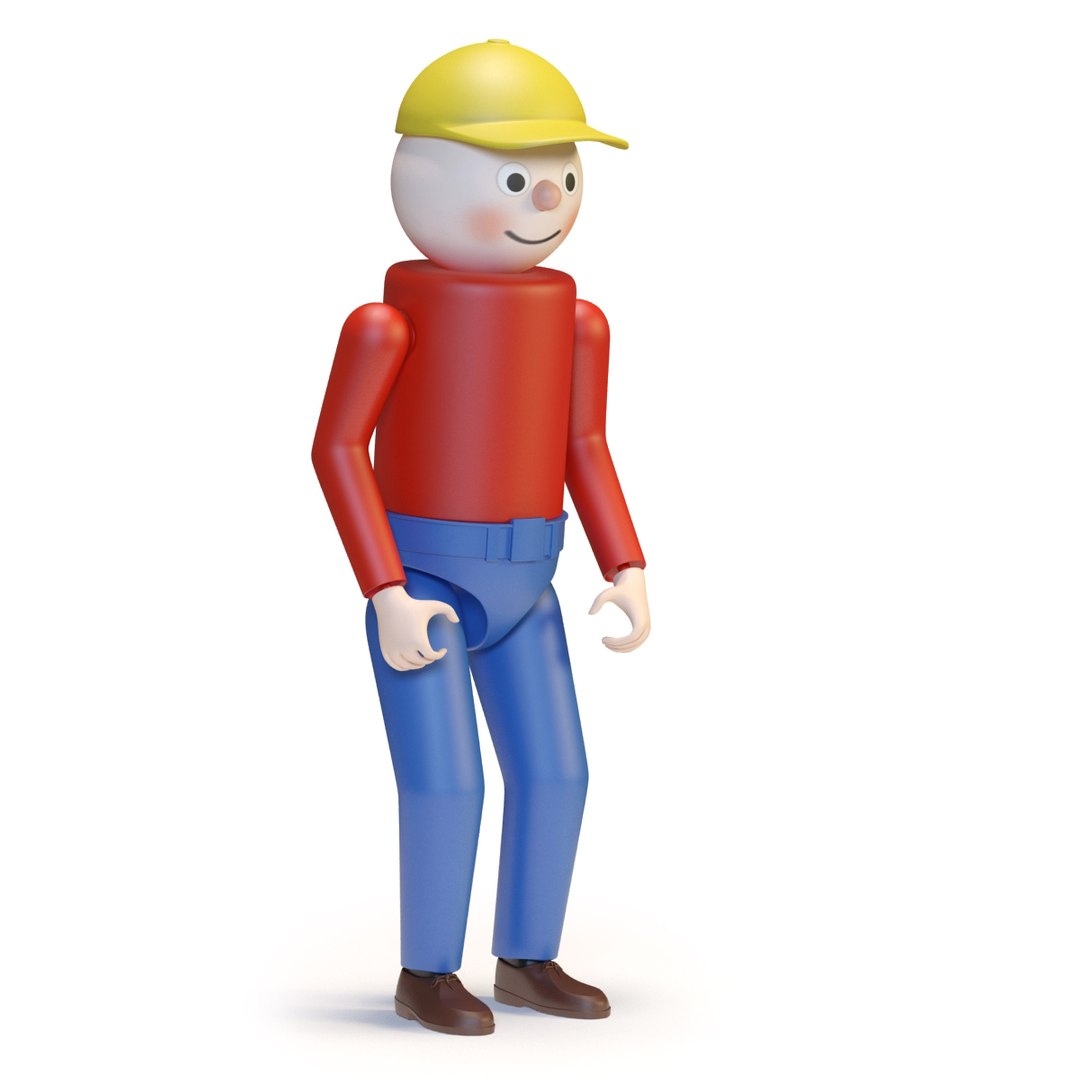 Toy Character 3d Model