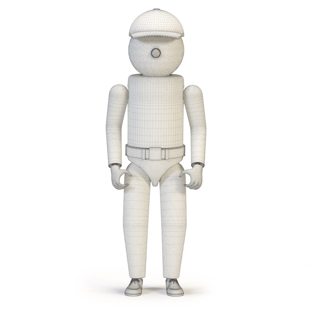 Toy Character 3d Model