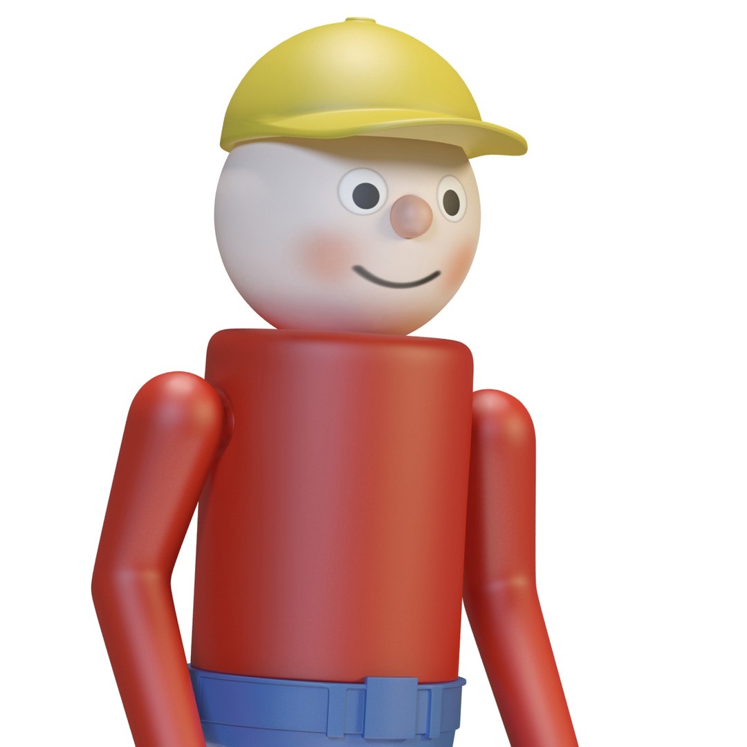 Toy Character 3d Model
