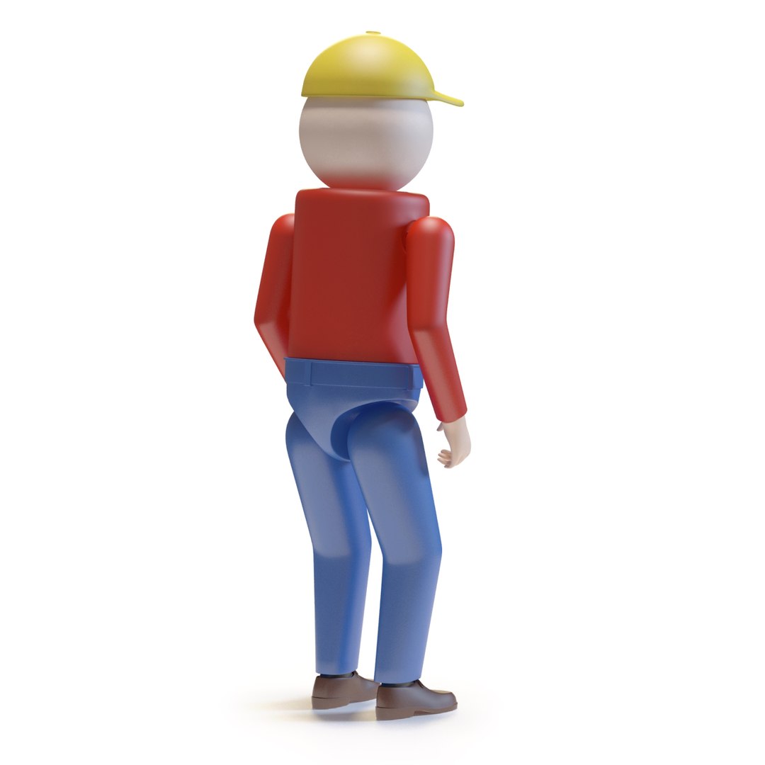 Toy Character 3d Model