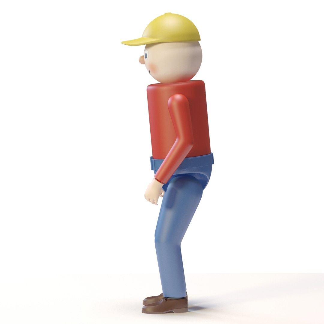 Toy Character 3d Model